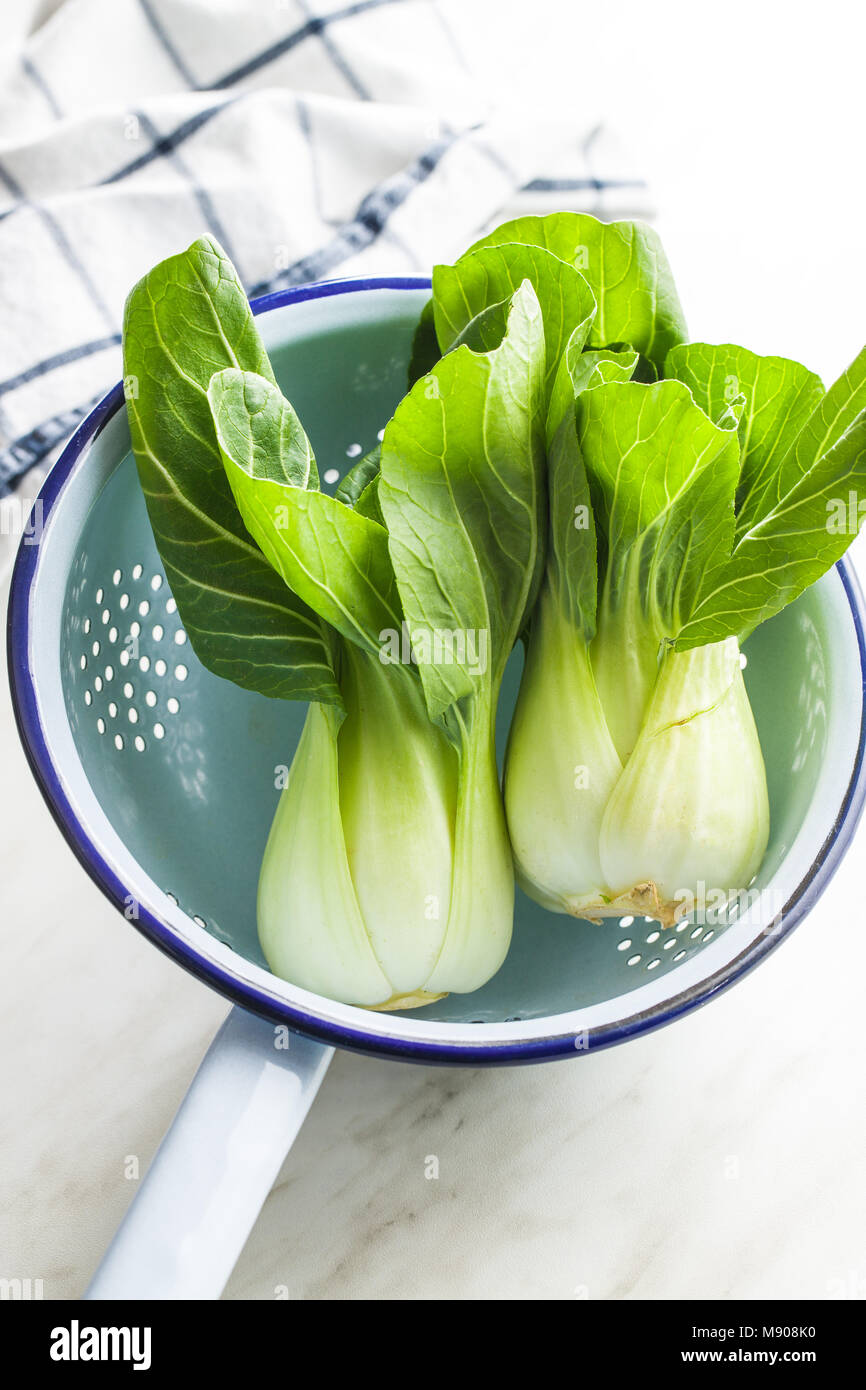 Fresh chinese cabbage pok choy hi-res stock photography and images - Alamy