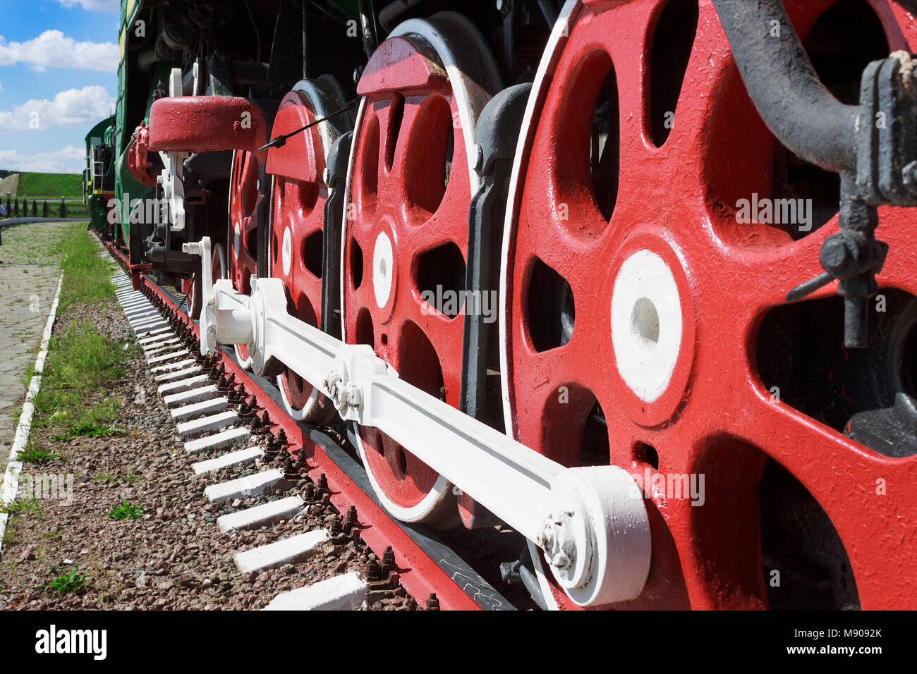 Rail coupling steam locomotive train hi-res stock photography and ...