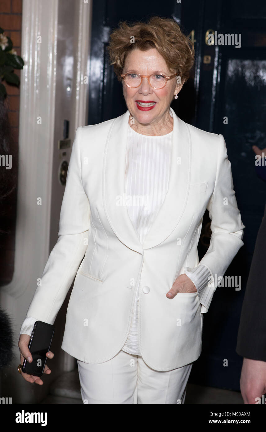 Guest arrivals at the Charles Finch X Chanel Pre BAFTA Party Featuring ...