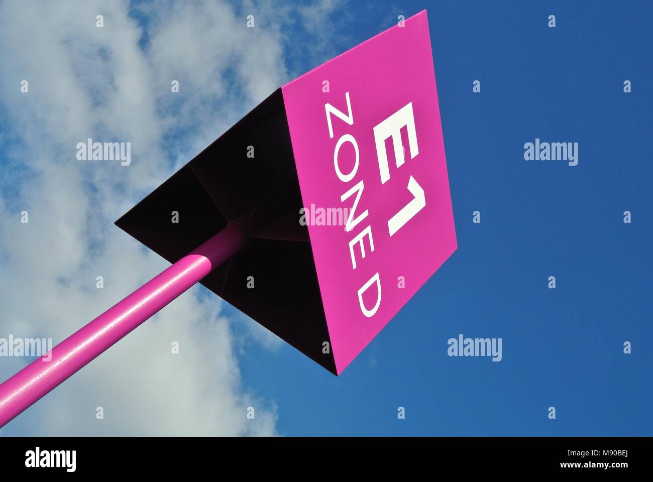 Road traffic signs and road names Stock Photo - Alamy