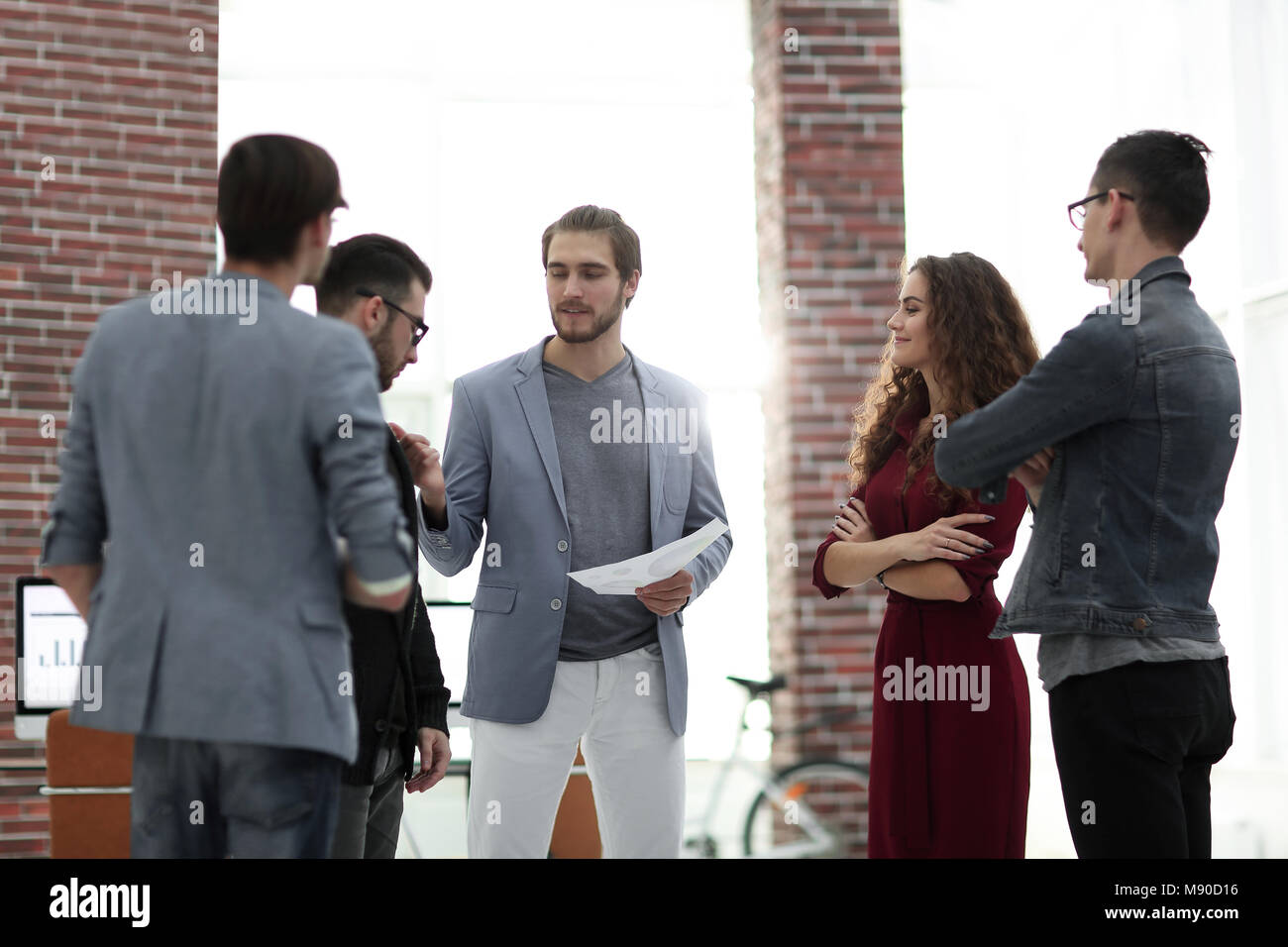 Business: Team having a serious argument Stock Photo - Alamy