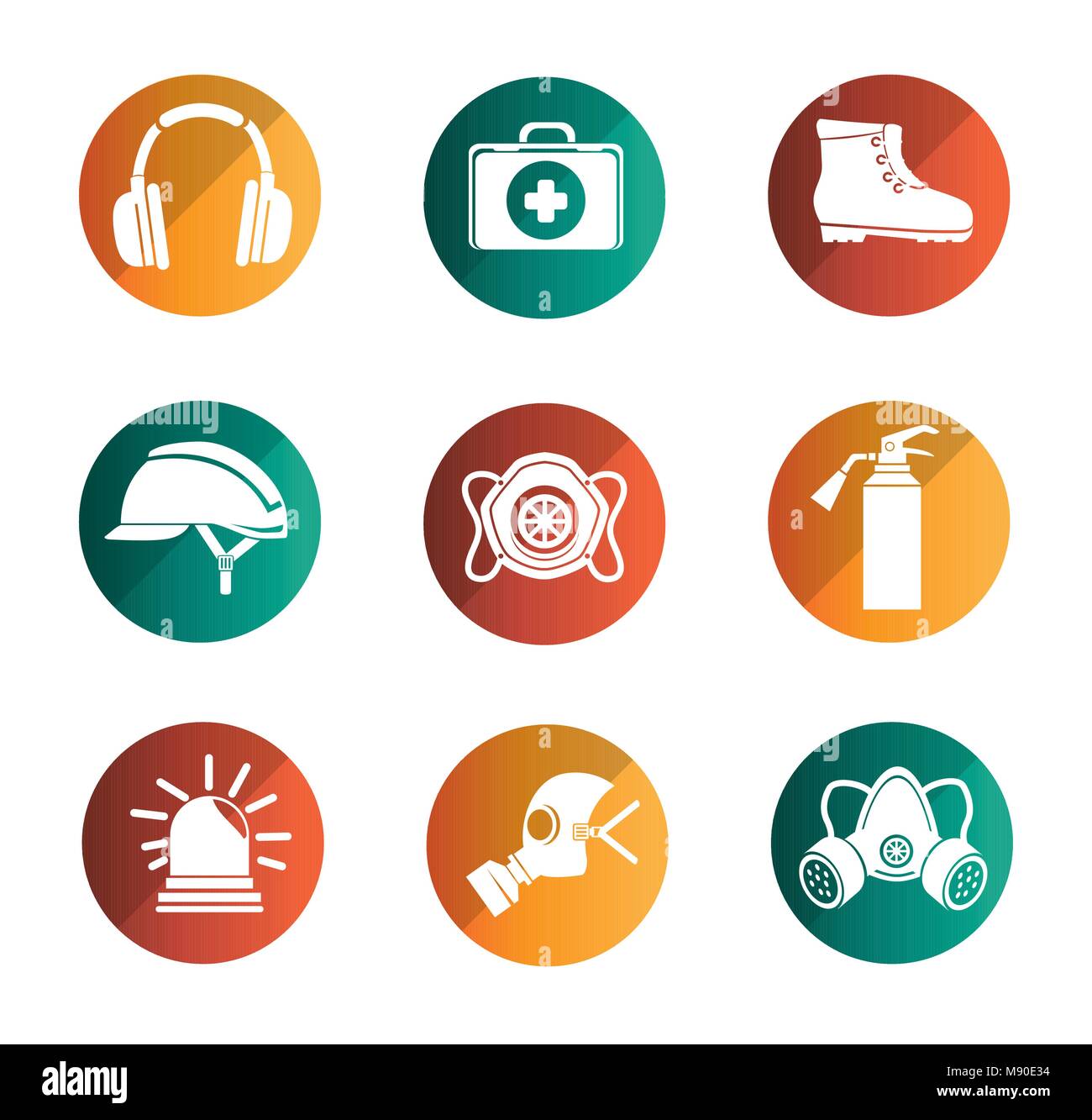 safety equipment design, vector illustration eps10 graphic Stock Vector ...