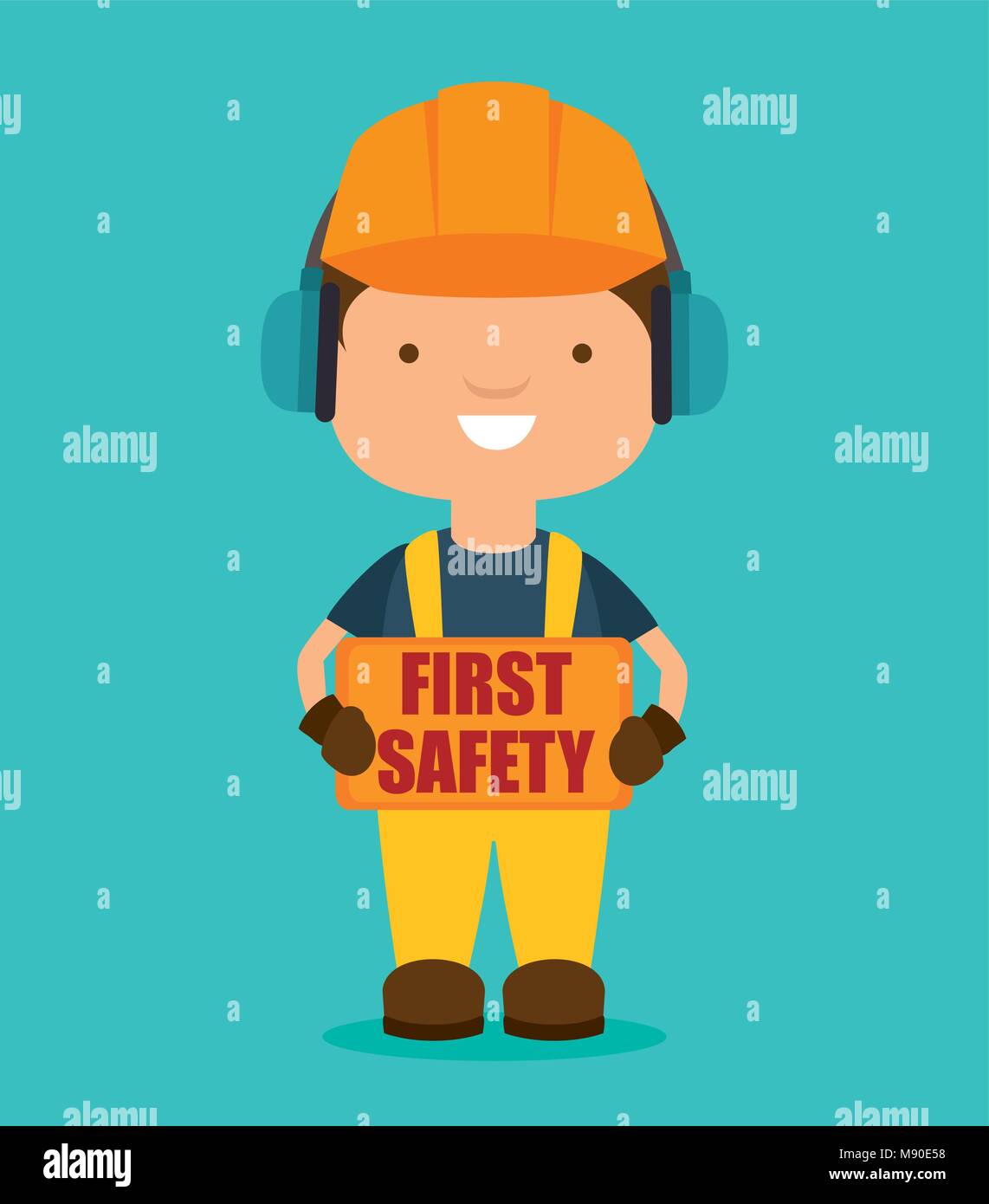 safety equipment design, vector illustration eps10 graphic Stock Vector ...