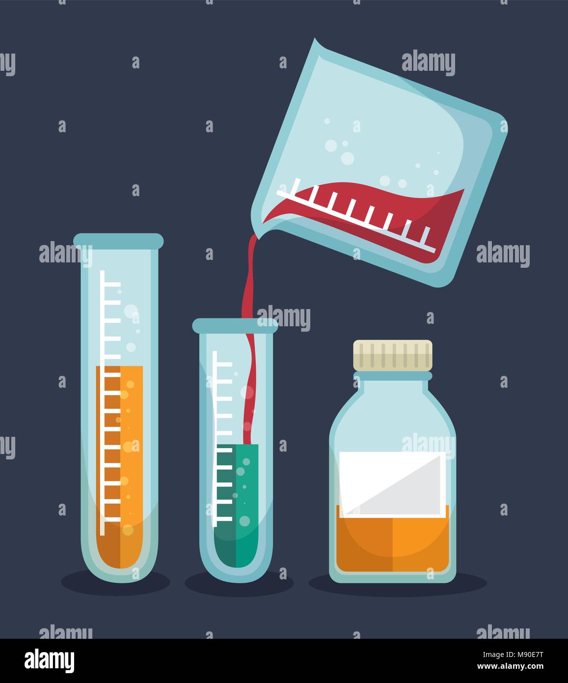 chemical industry design, vector illustration eps10 graphic Stock ...
