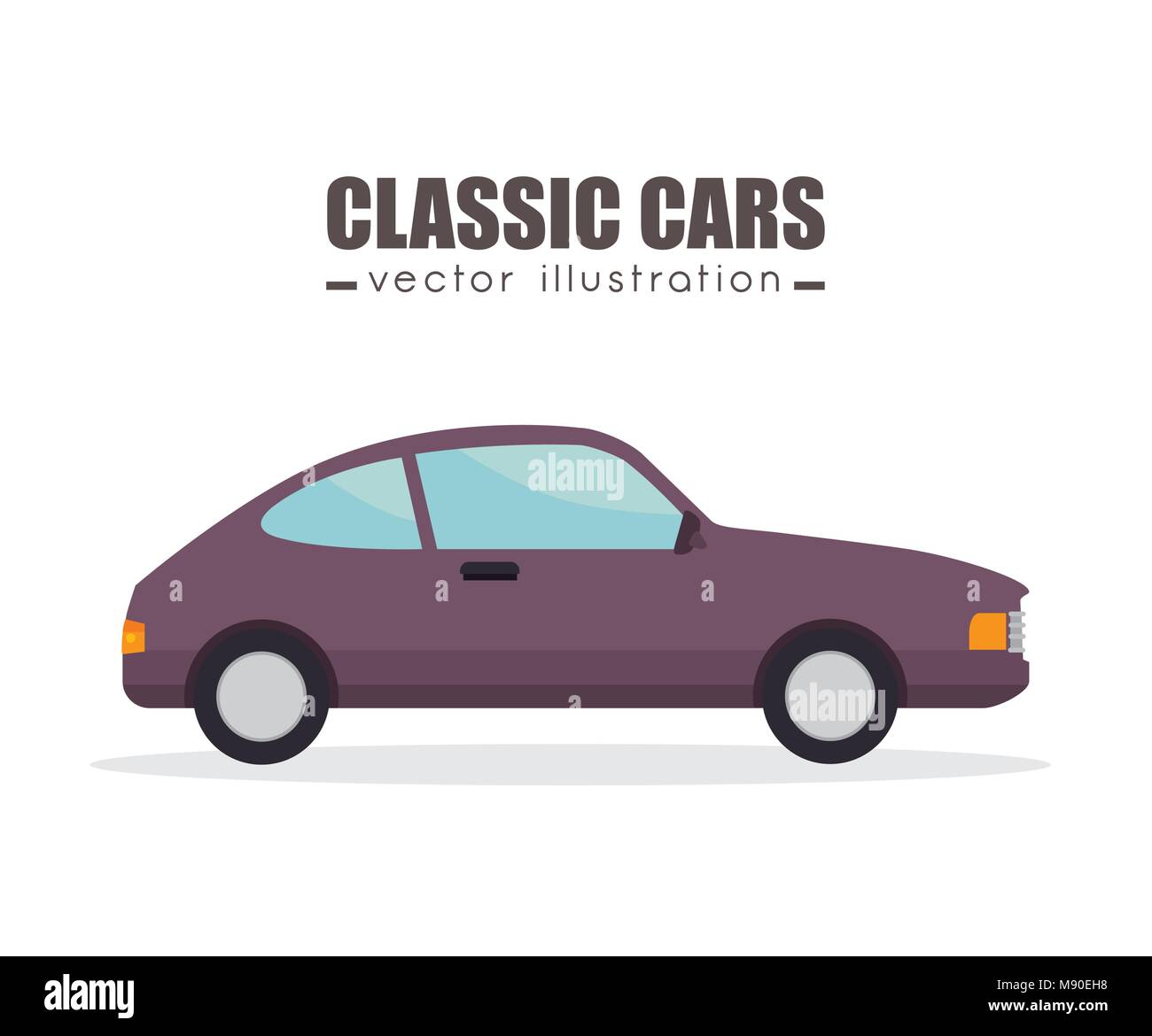classic cars design, vector illustration eps10 graphic Stock Vector ...