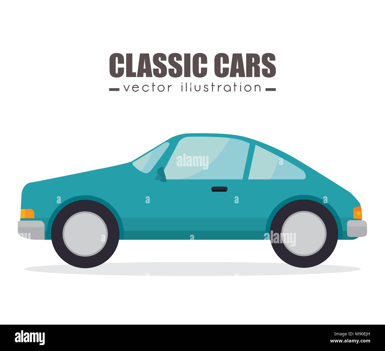 classic cars design, vector illustration eps10 graphic Stock Vector ...