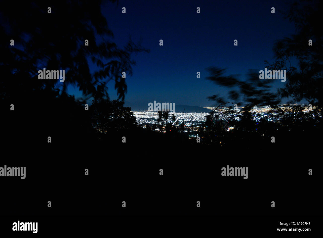 City night view Stock Photo - Alamy