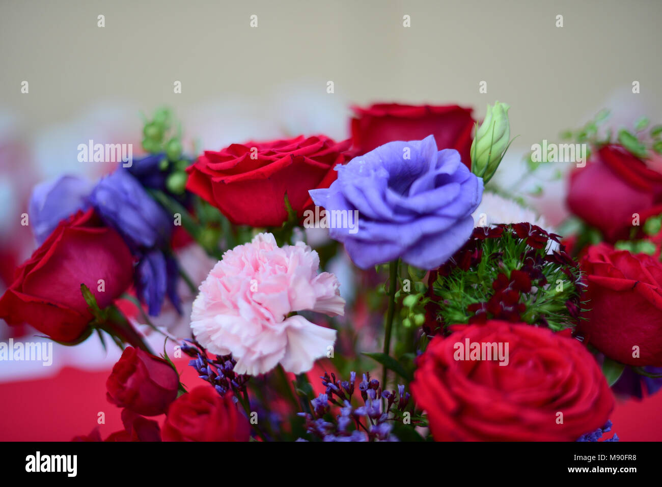 Sweet 15 decorations Stock Photo - Alamy