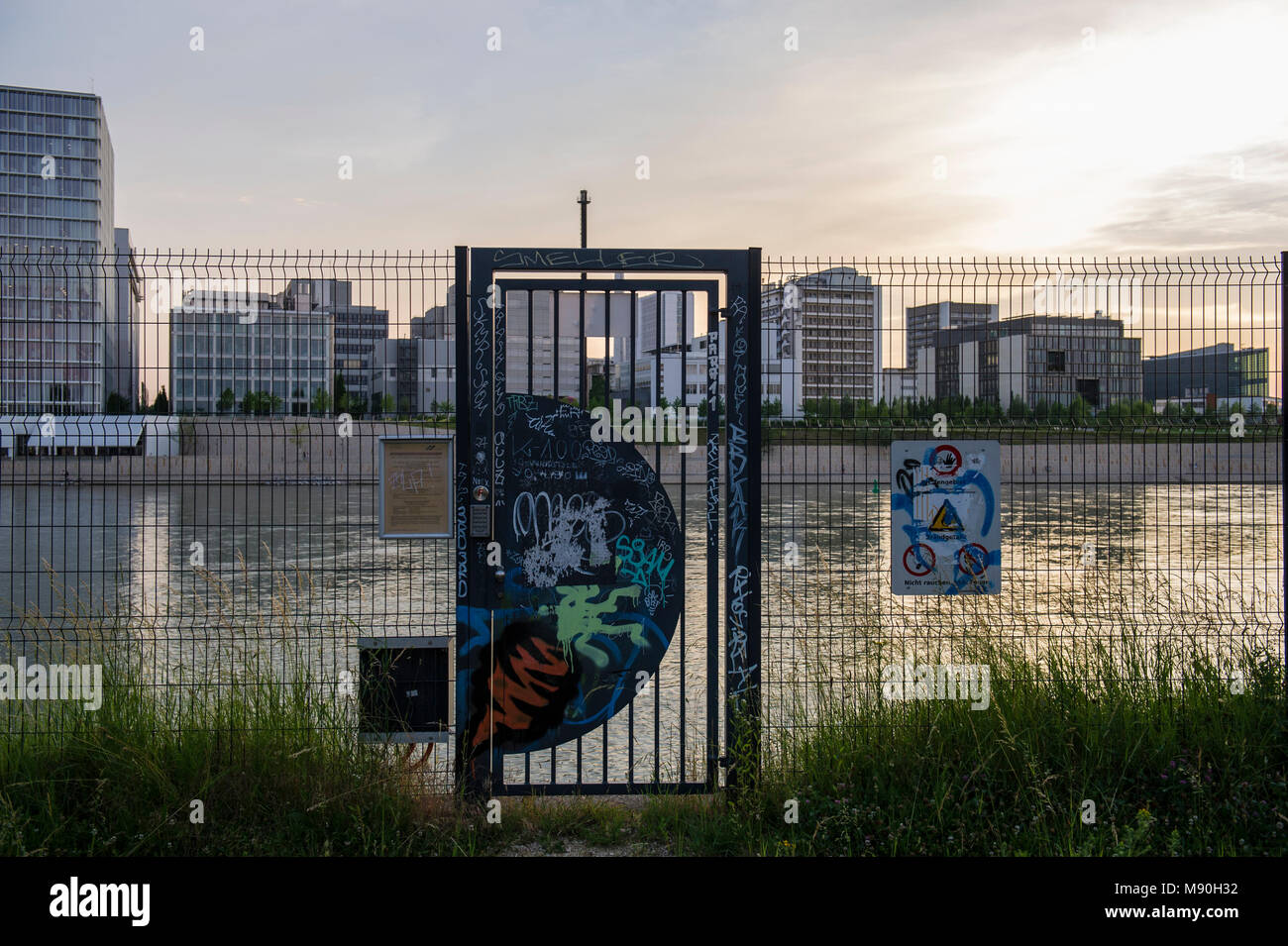 BASEL, SWITZERLAND - JUNE 08, 2017: Impressive art graffiti on the ...