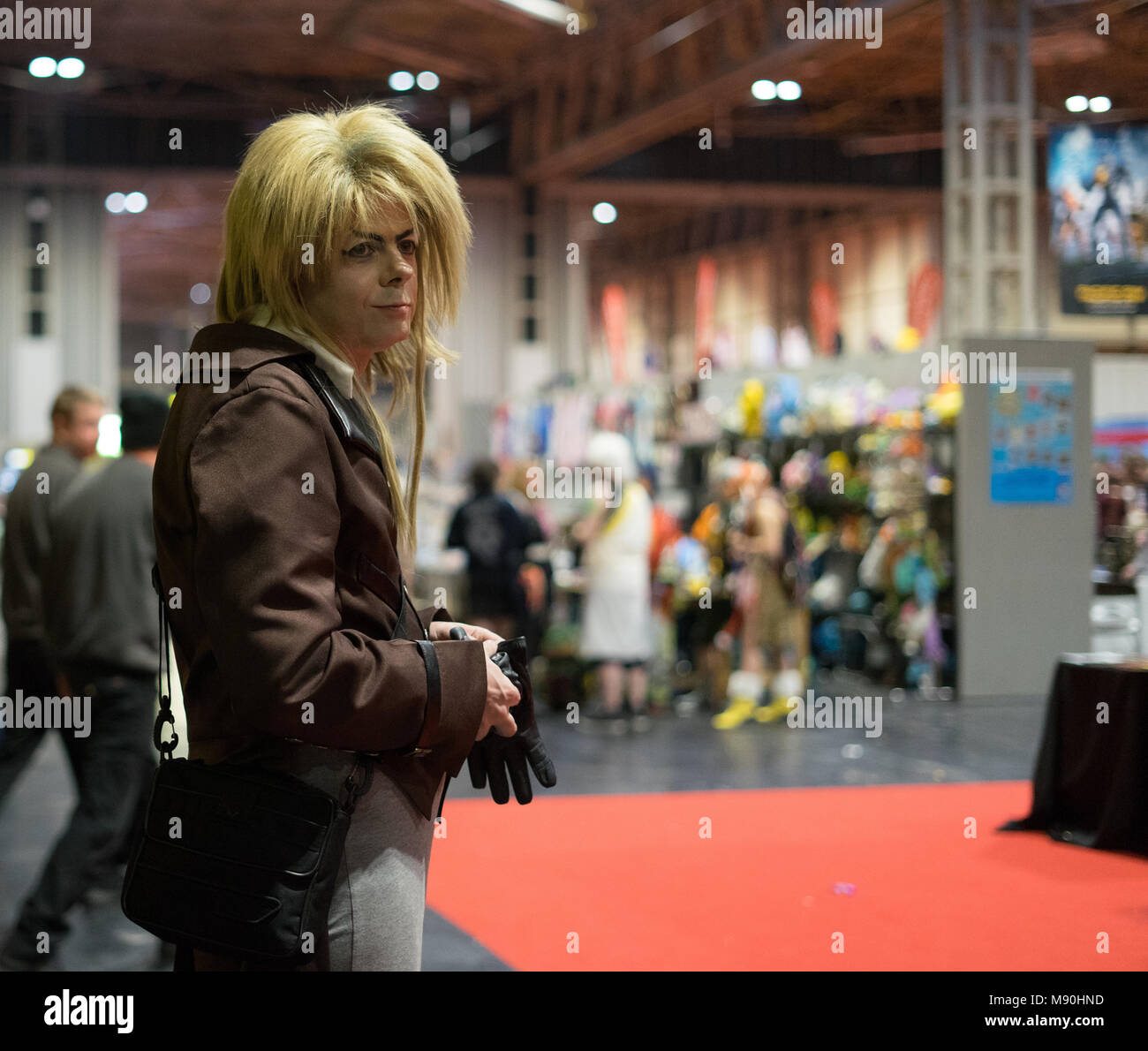 MCM Comic Con Birmingham March 2018 Stock Photo - Alamy