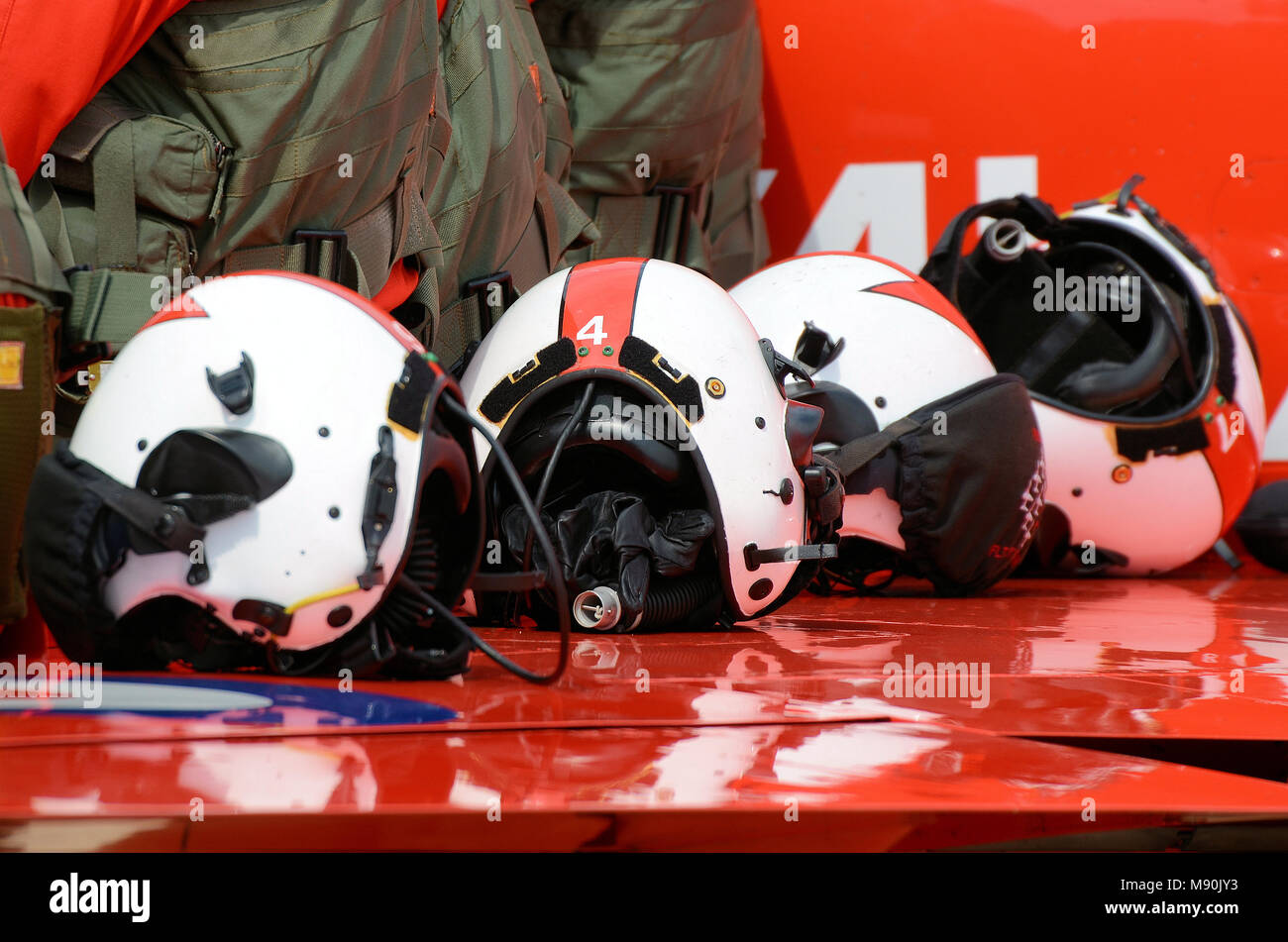 Bone dome flying helmets hi-res stock photography and images - Alamy