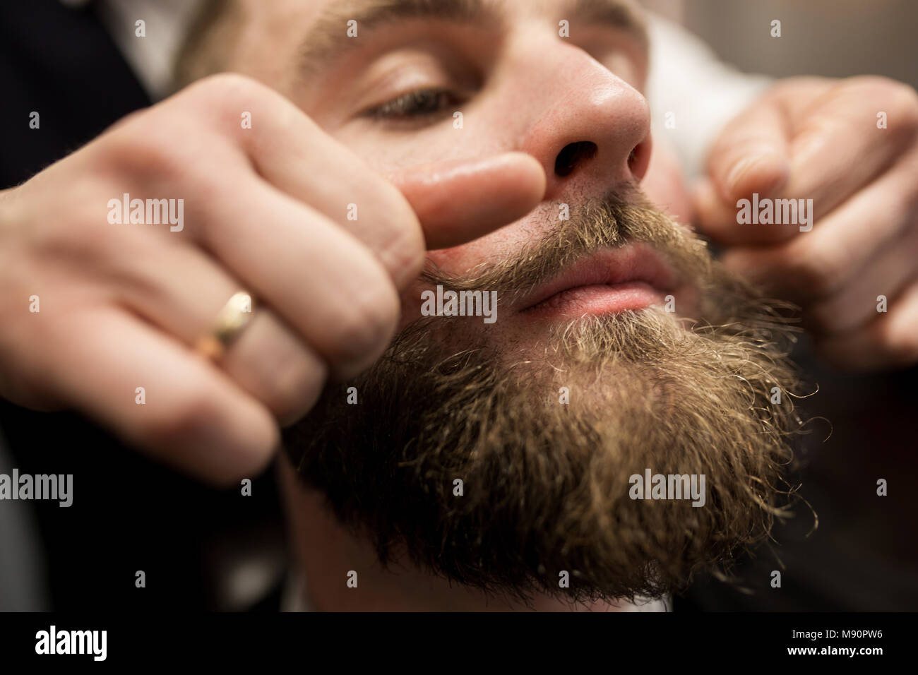 Curling up hi-res stock photography and images - Alamy