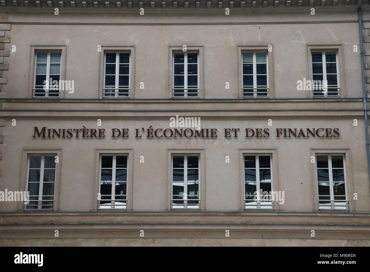 French ministry of Economy & Finance. Paris, France Stock Photo - Alamy