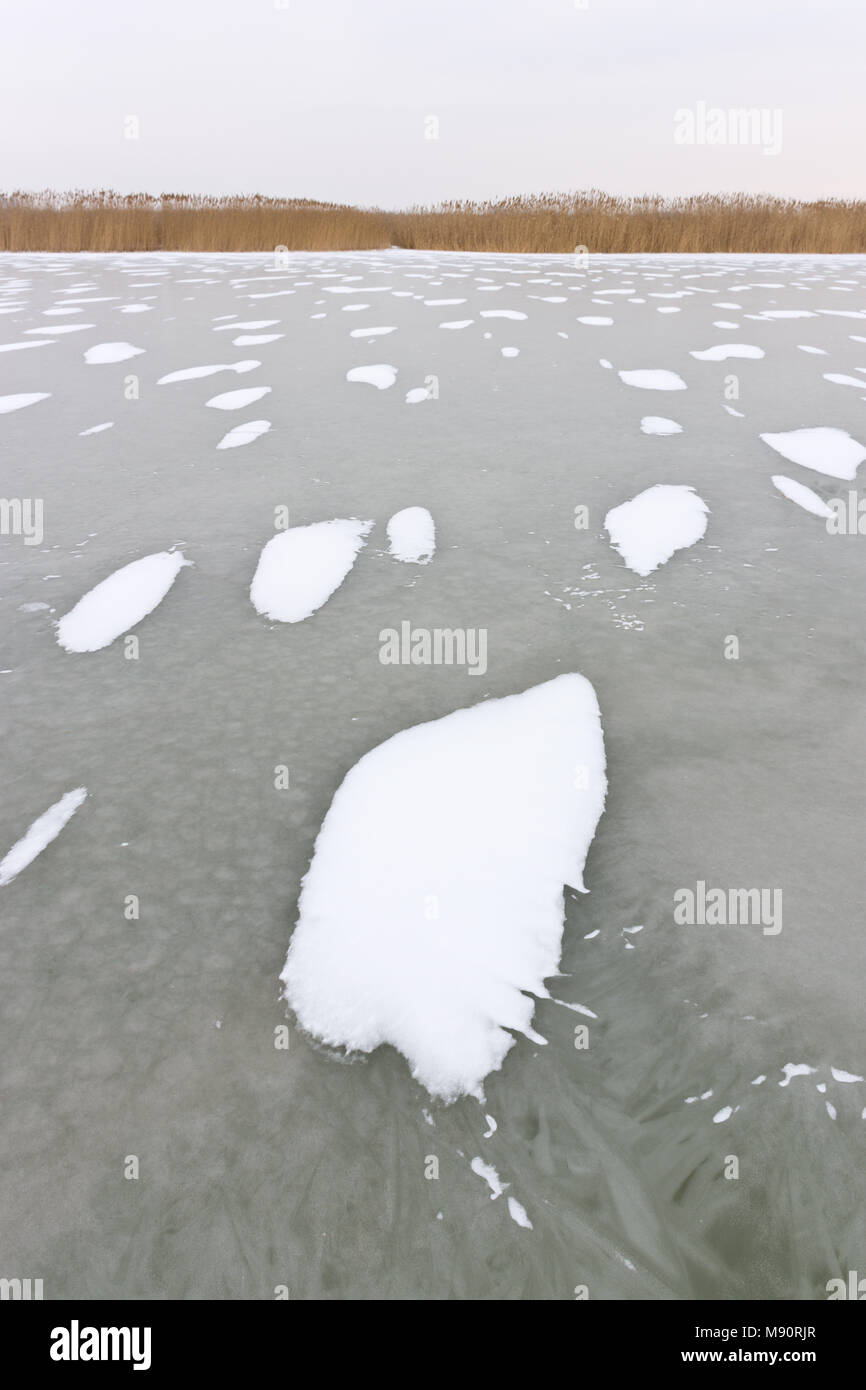 Ice structures on frozen lake hi-res stock photography and images - Alamy