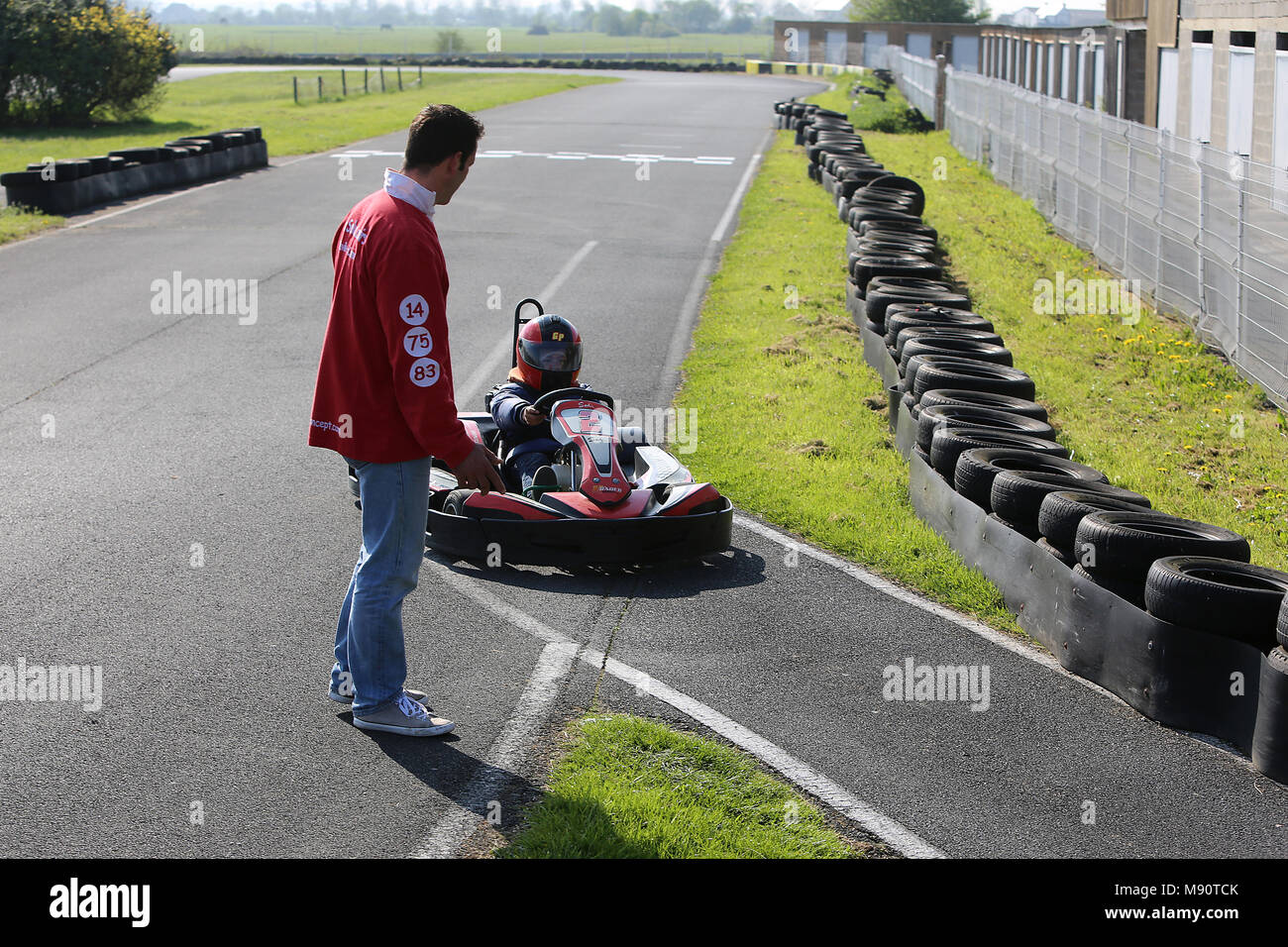 Go-kart. Cabourg, France Stock Photo - Alamy
