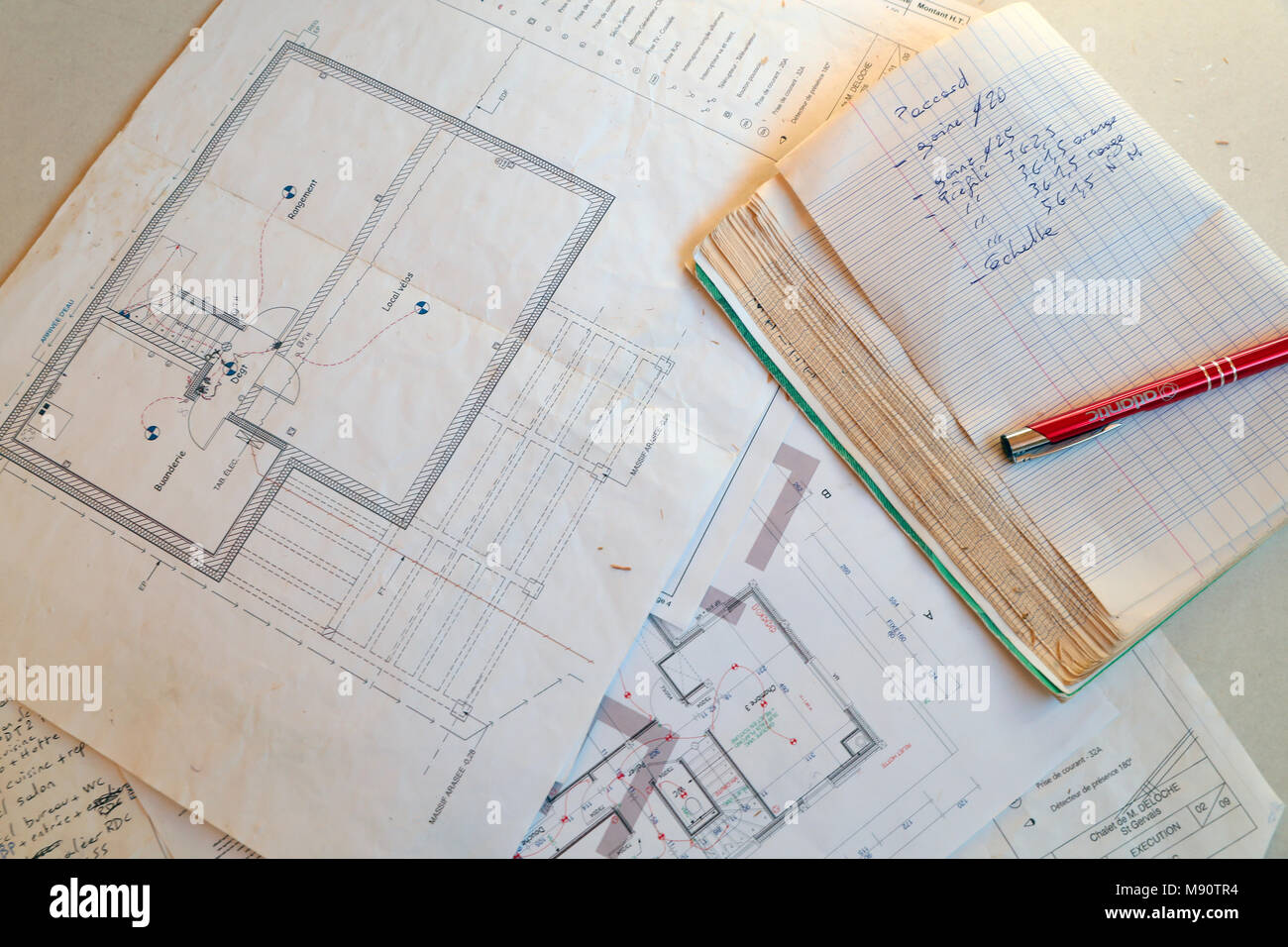 Construction site plan hi-res stock photography and images - Alamy
