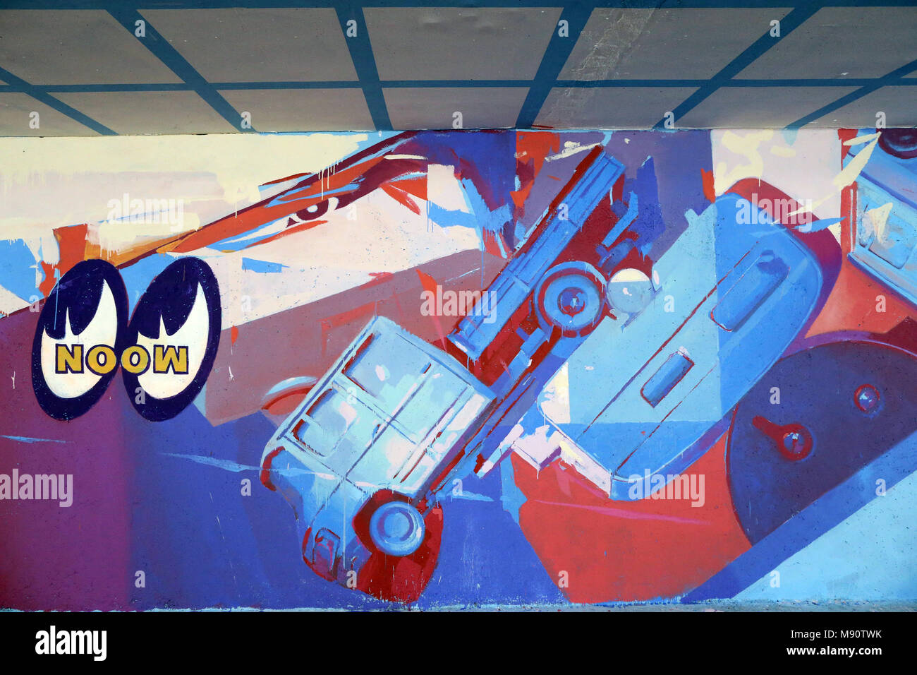 2 KM 3 Saint-Gervais Mont-Blanc contempory art platform. Street art ...