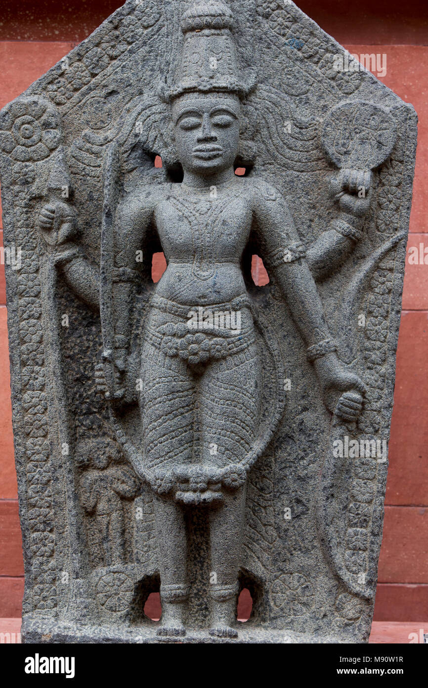Delhi national museum. Virabhadra (terrific form of Shiva). 19th ...