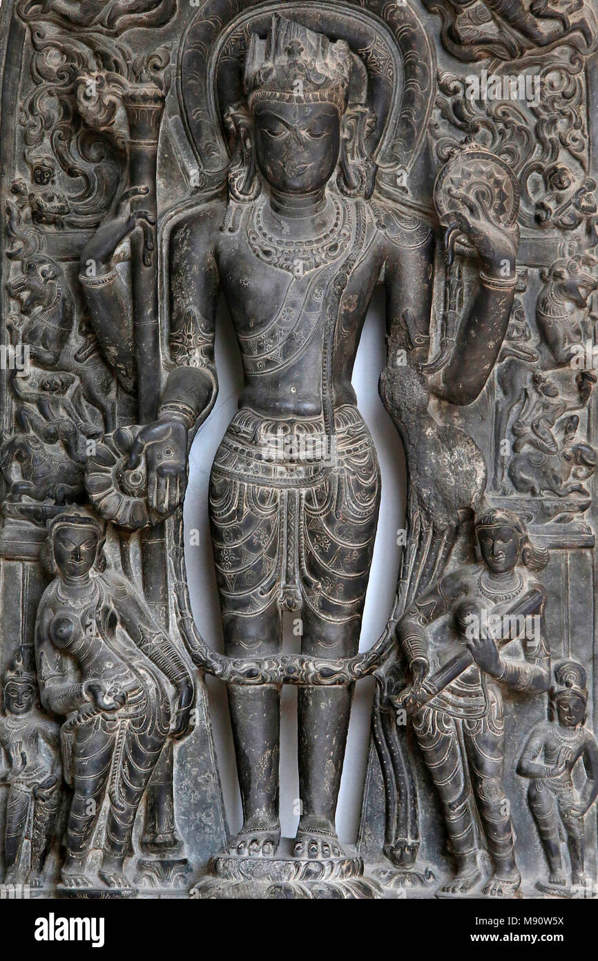 National museum of India, Delhi. Vishnu. Pala, 9th-10th century A.D ...