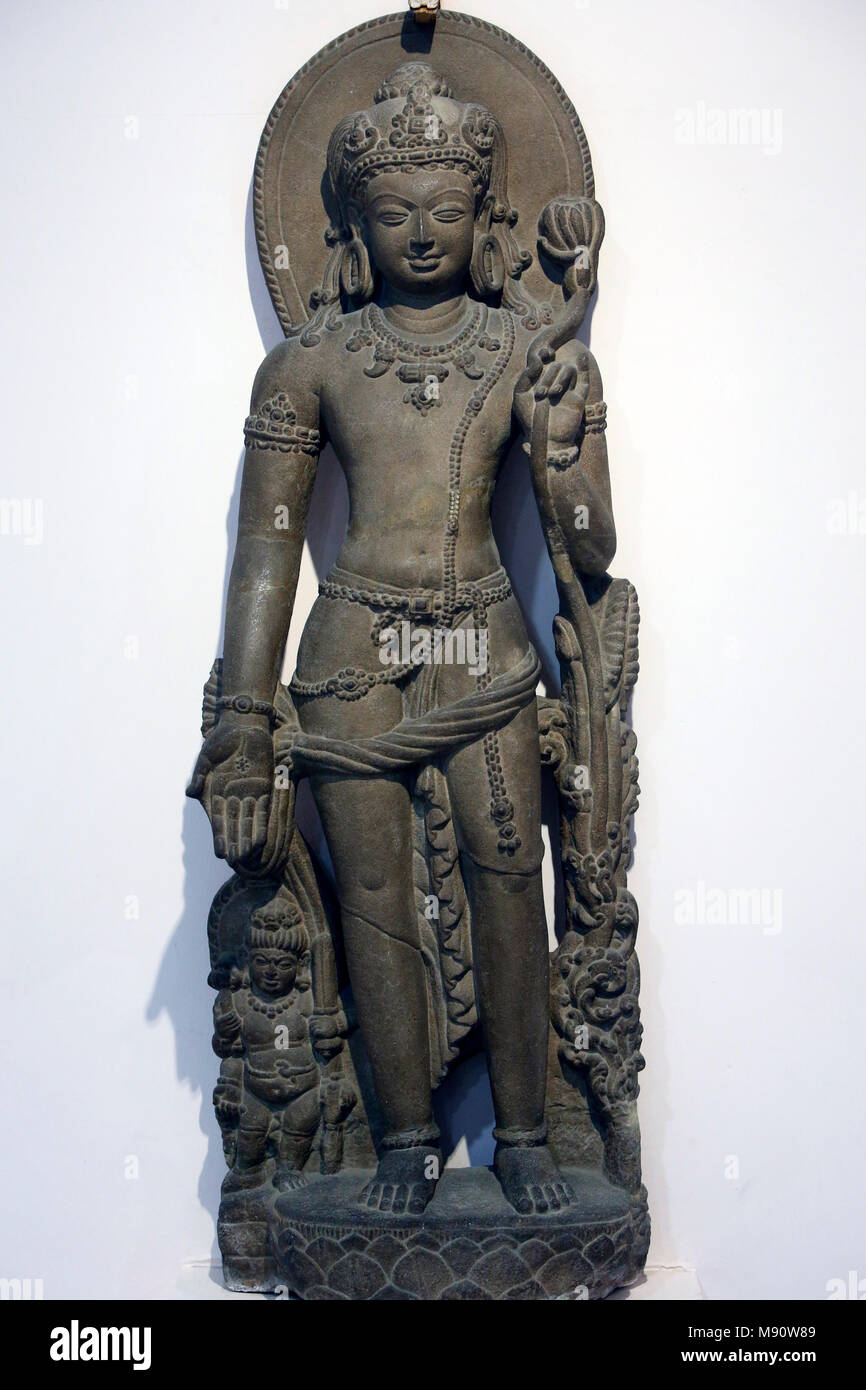 National museum of India, Delhi. Manjusri. Pala, 8th century A.D ...