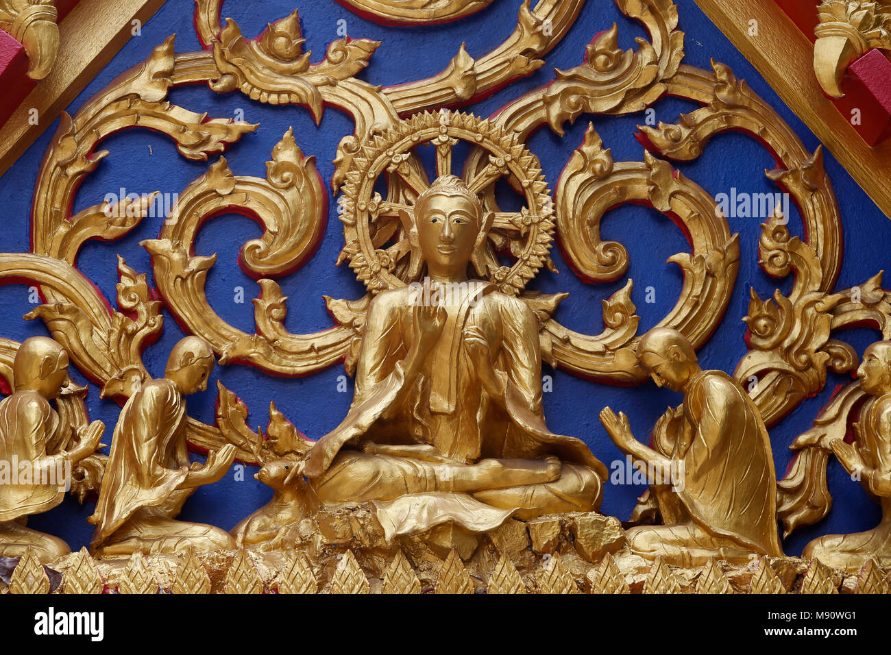 Buddha disciples hi-res stock photography and images - Alamy