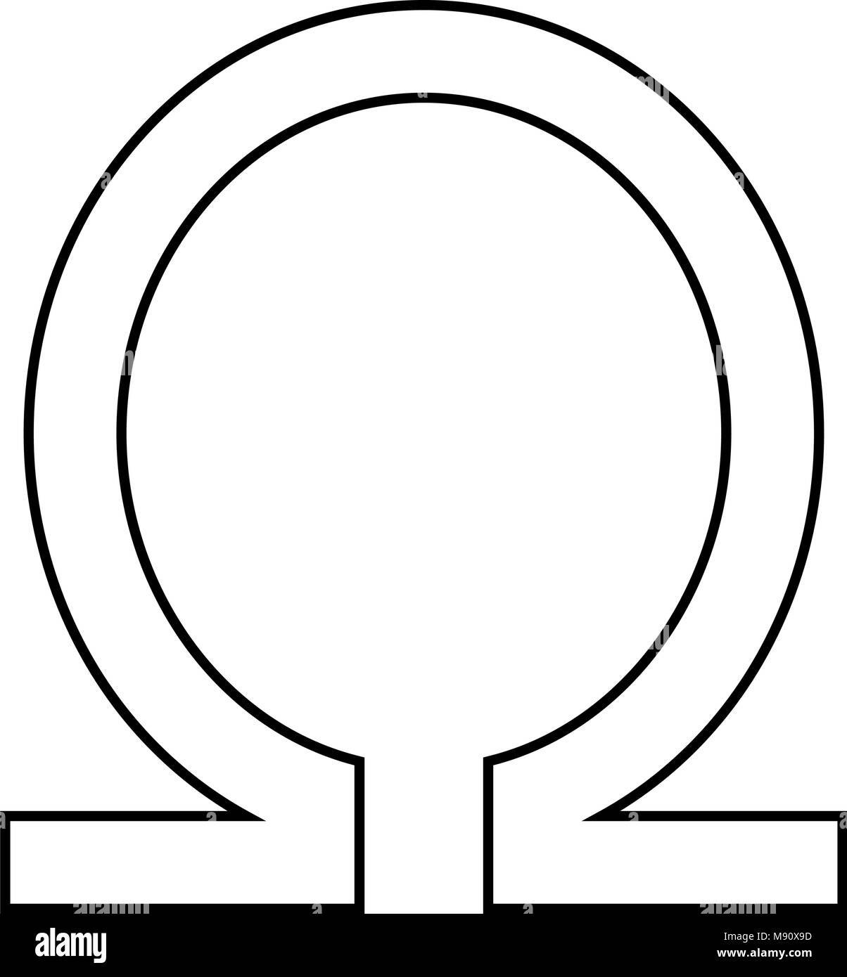 Ohm alphabet hi-res stock photography and images - Alamy