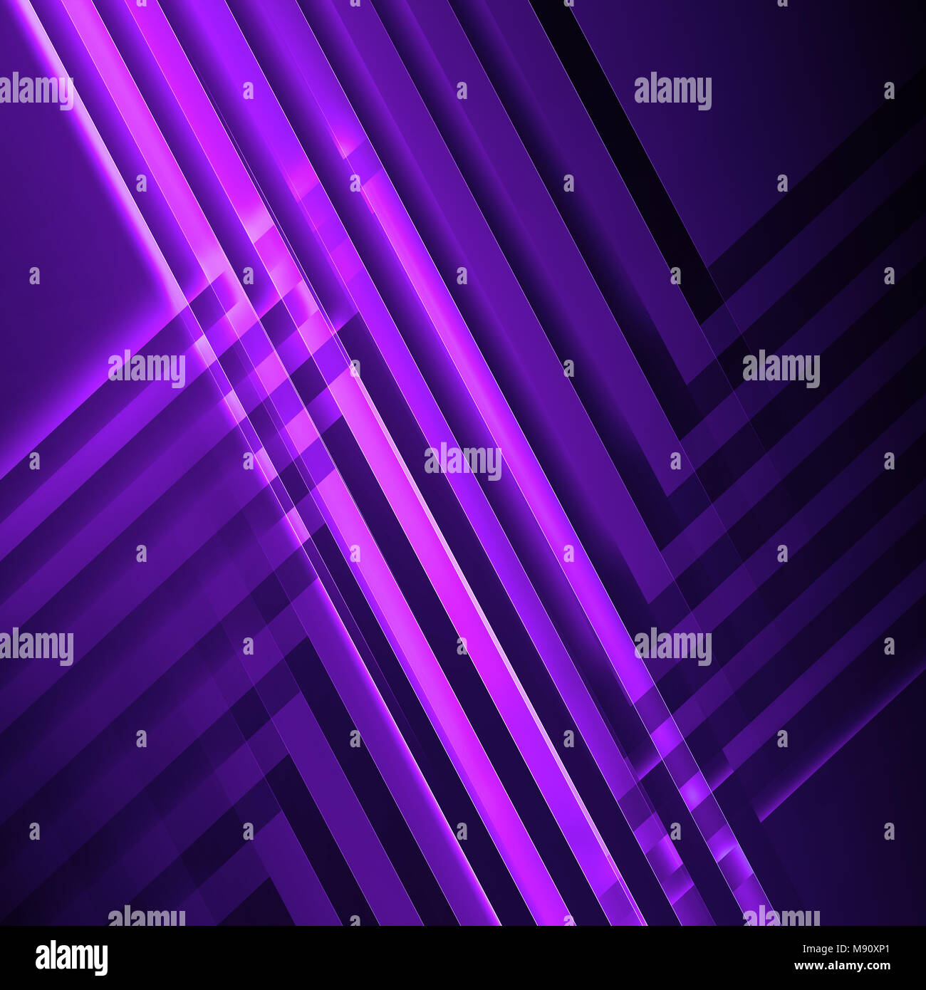 Abstract purple square digital background, geometric pattern with ...