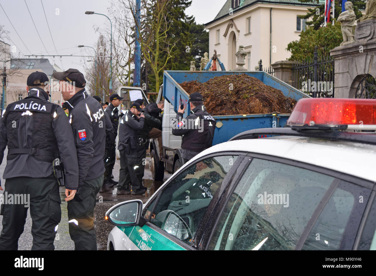 Slovakia police control hi-res stock photography and images - Alamy