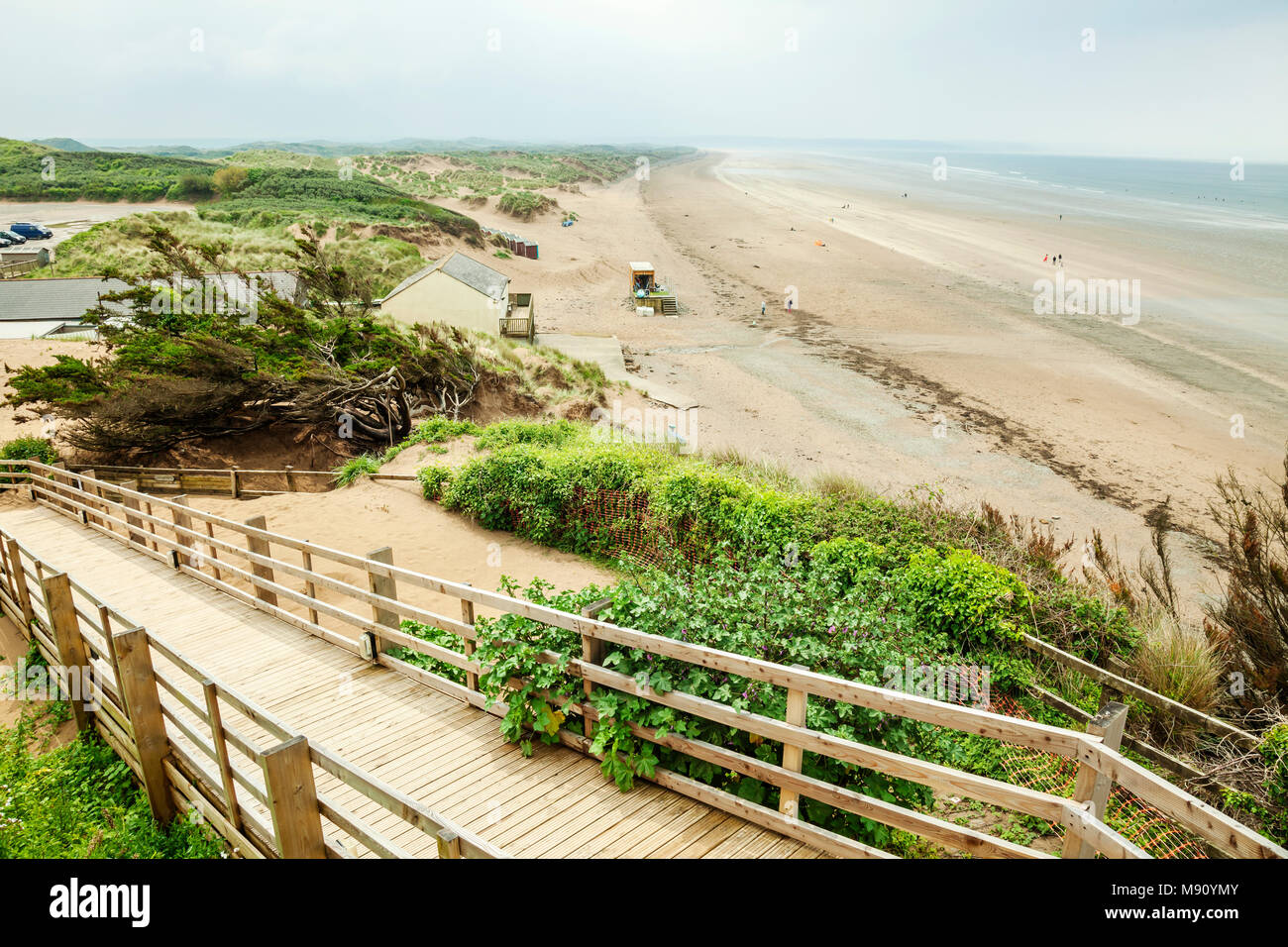 Saunton sands dunes hi-res stock photography and images - Alamy
