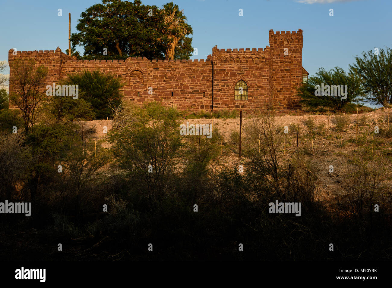 Duwisib Castle was built by German army captain Heinrich Von Wolf for ...