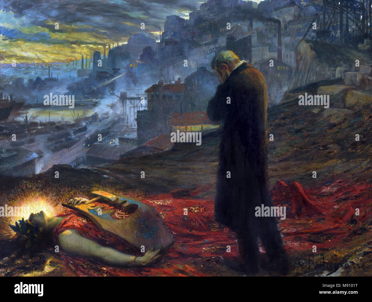 La mort de la pourpre - The death of the purple 1914 Georges Antoine ...