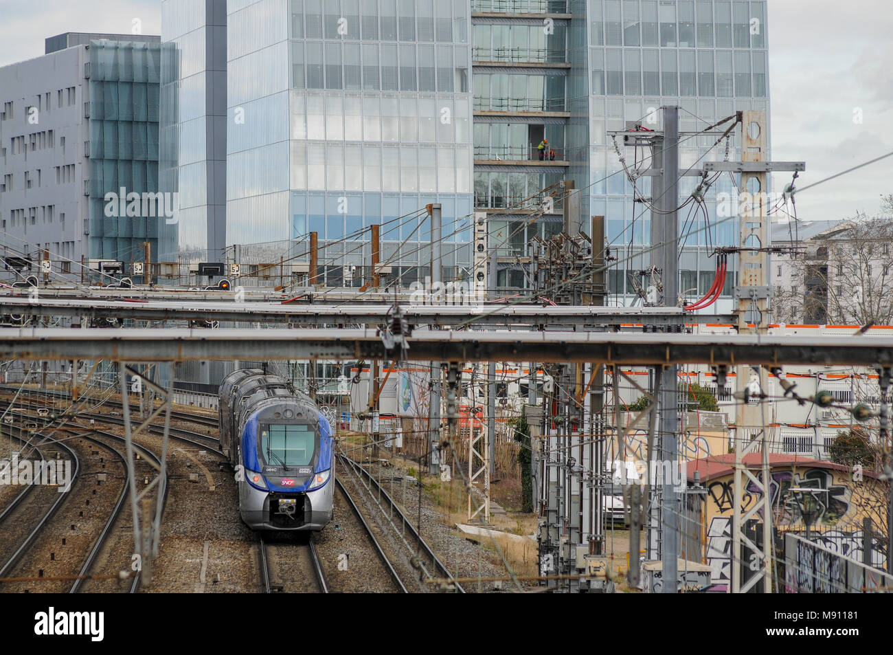 French sncf ter regional train hi-res stock photography and images - Alamy