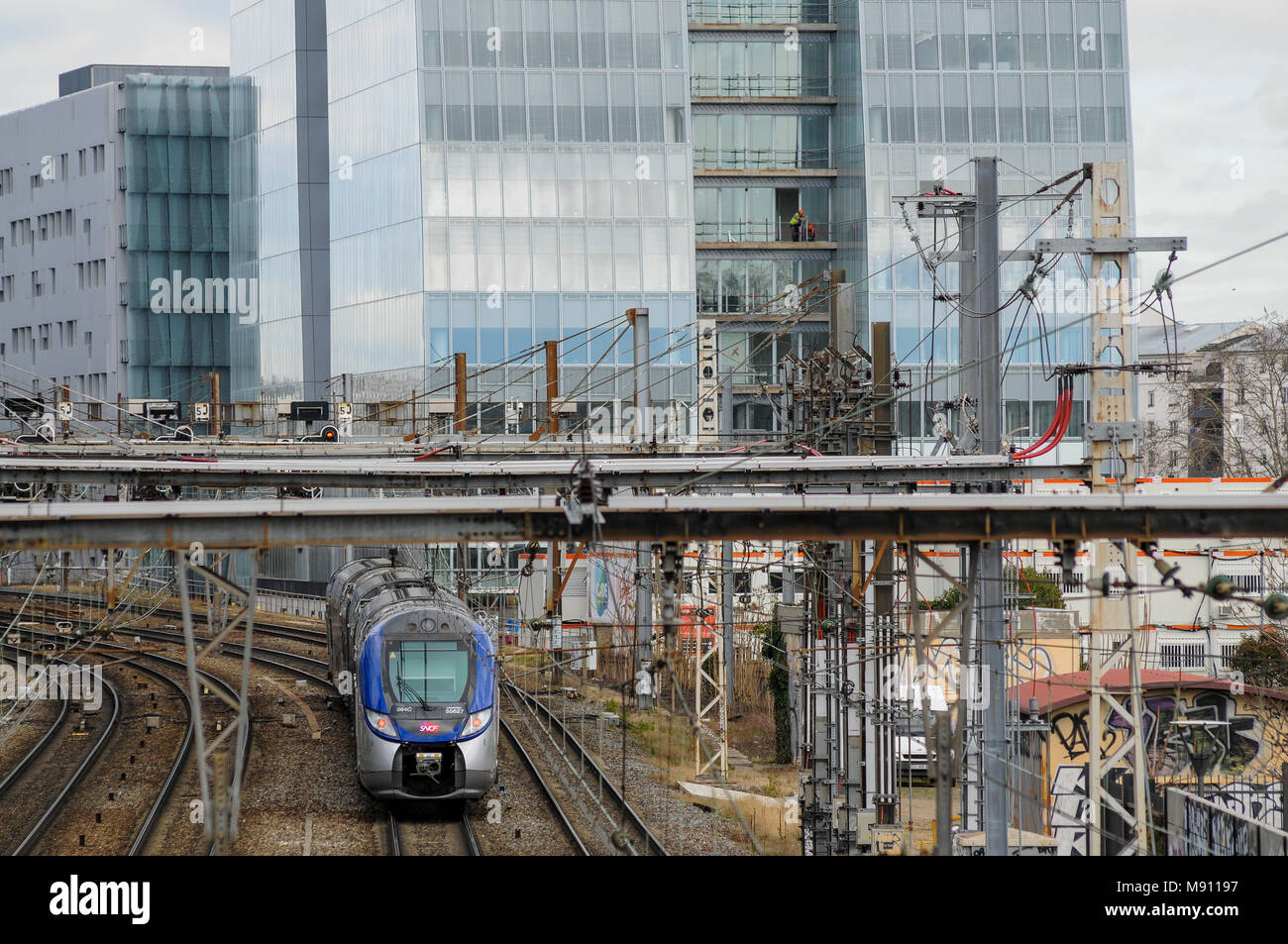 French sncf ter regional train hi-res stock photography and images - Alamy