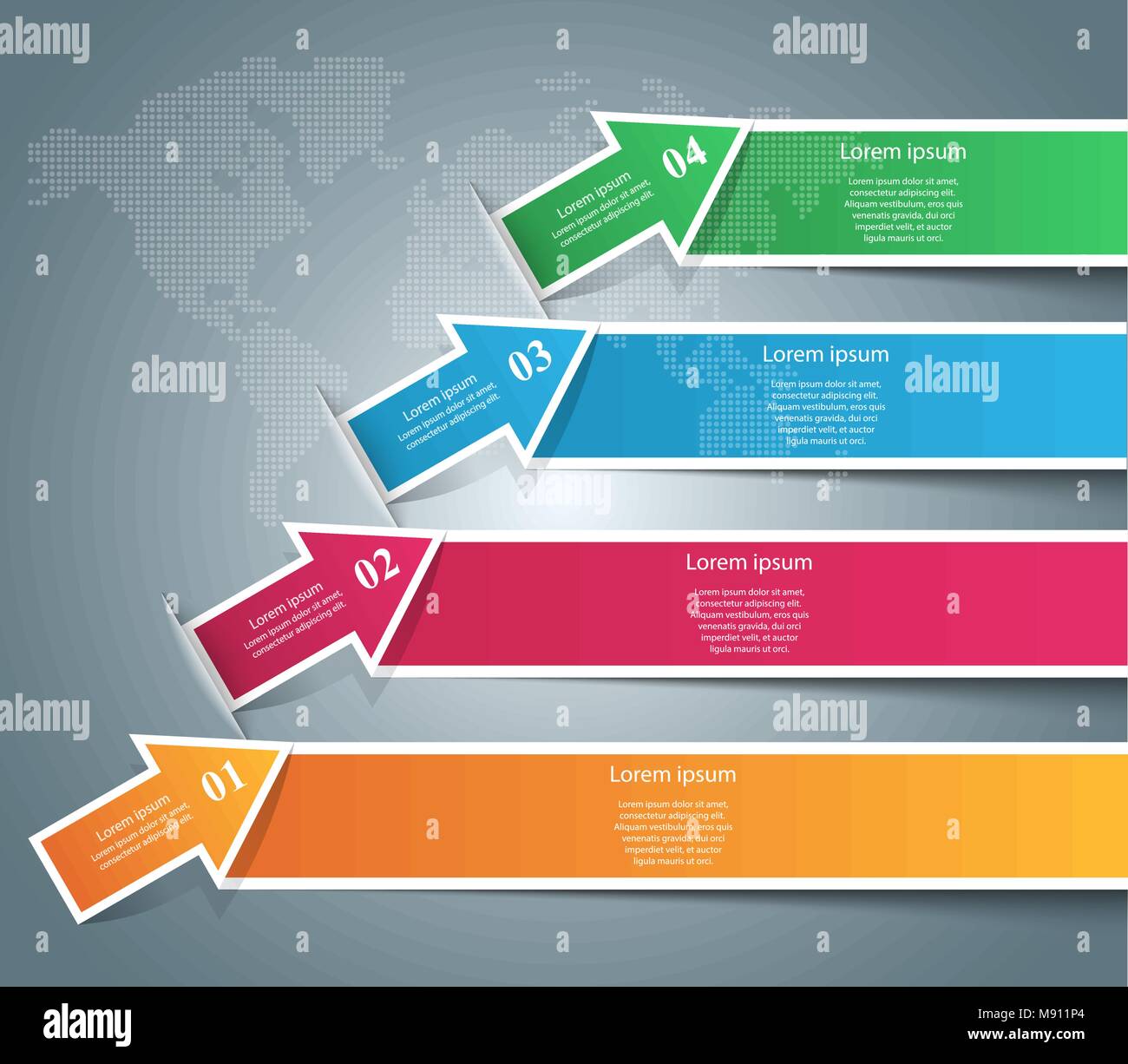 Infographic icons. Arrows icon Stock Vector Image & Art - Alamy