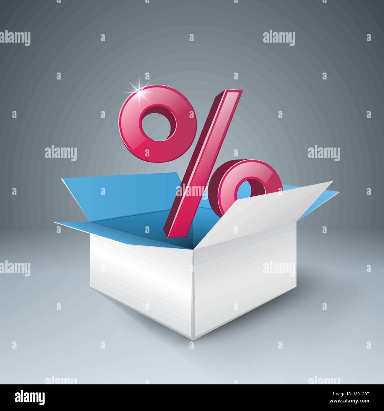 Business infographics. Percent icon Stock Vector Image & Art - Alamy