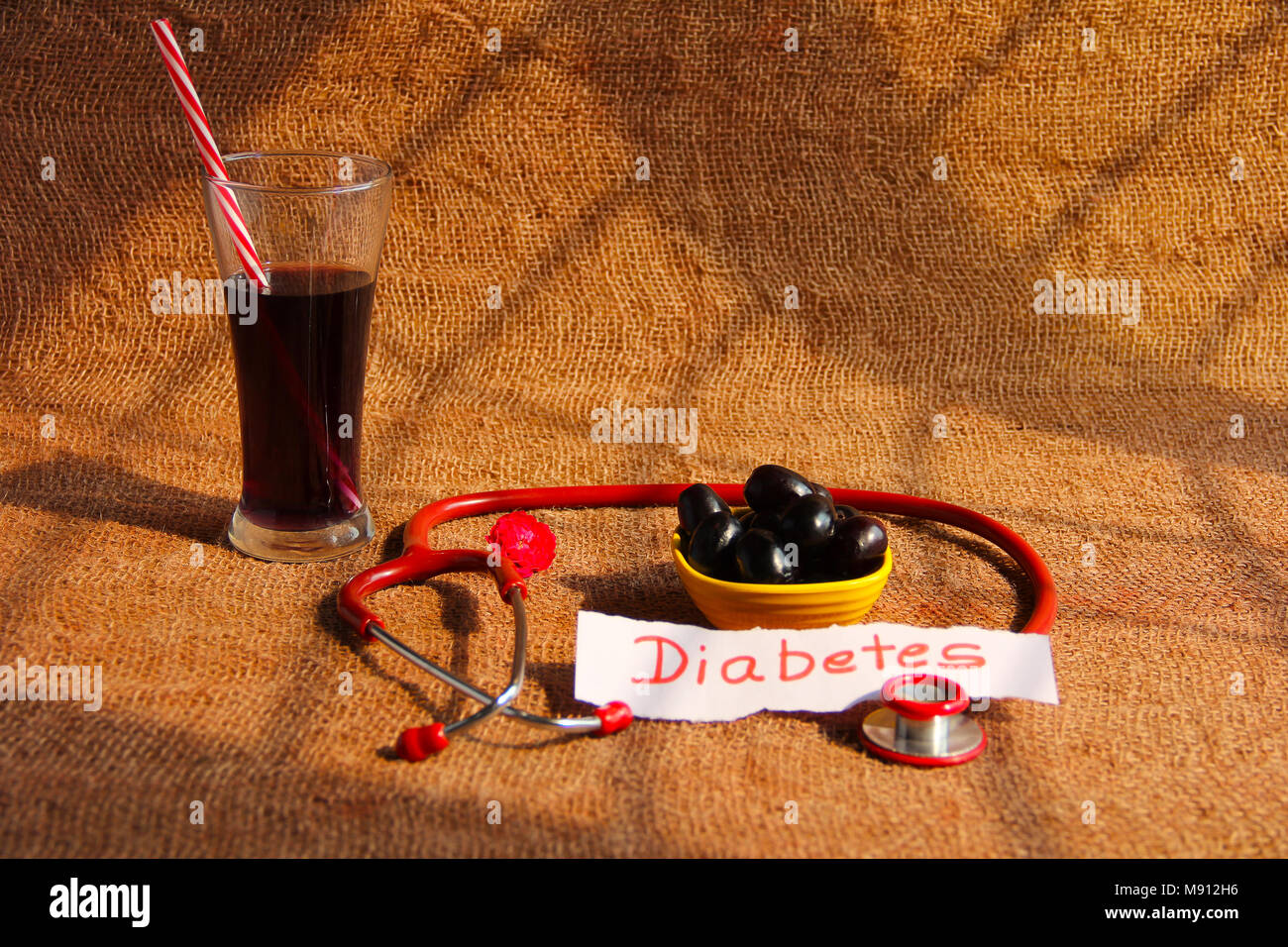 Syzygium cumini, commonly known as jambolan, Java plum or black plum ...