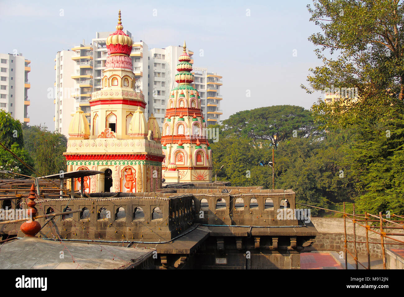 Morya gosavi temple hi-res stock photography and images - Alamy