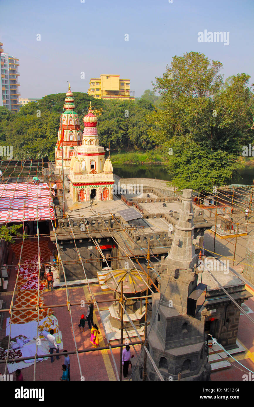 Morya gosavi temple hi-res stock photography and images - Alamy