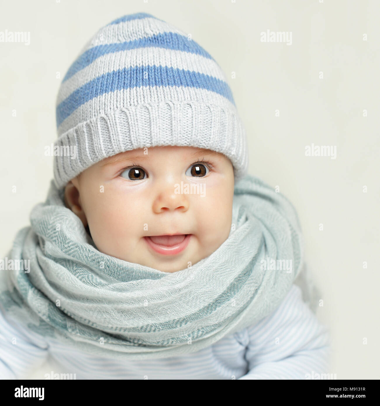 Happy child, cute baby face Stock Photo - Alamy