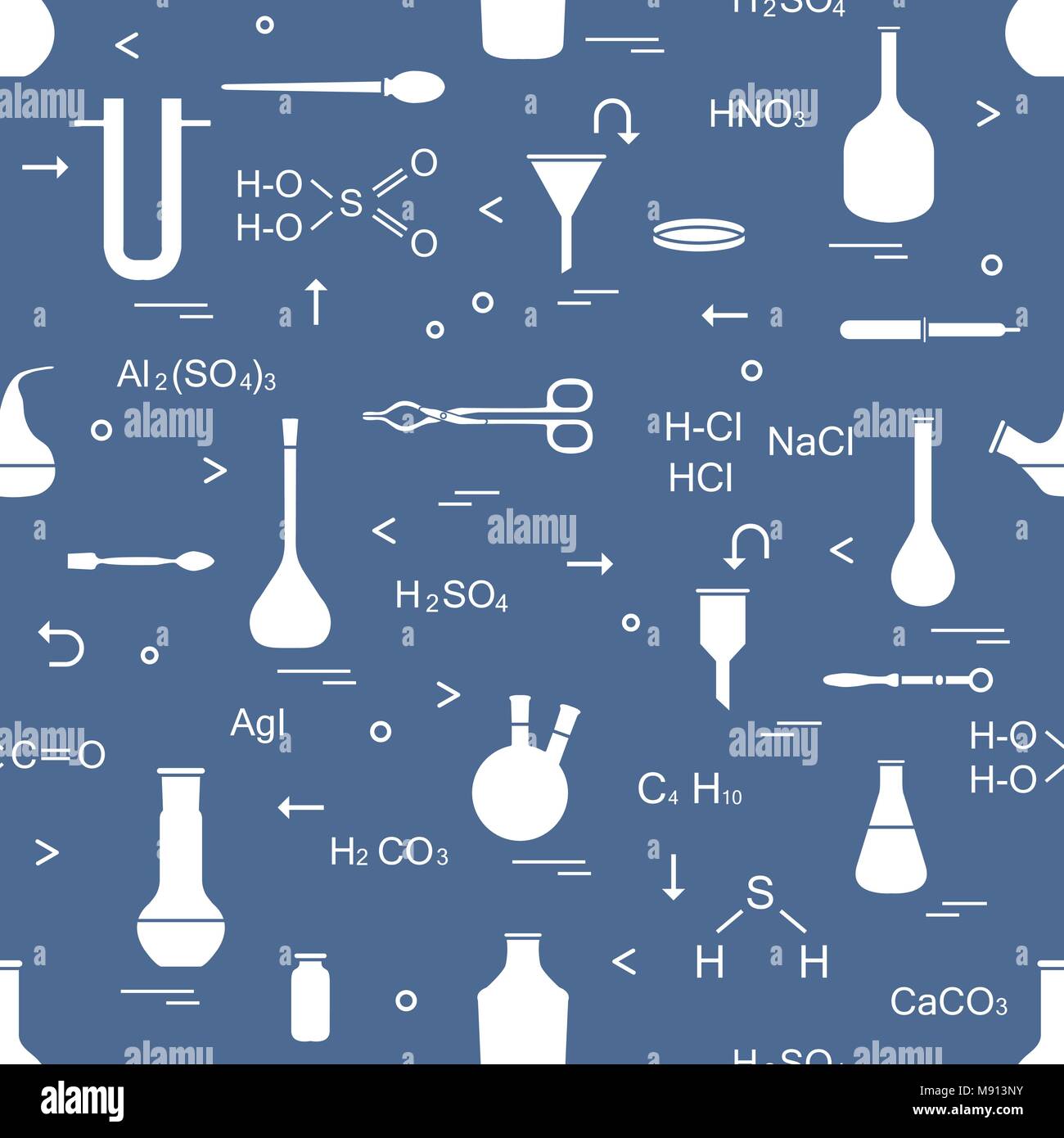 Pattern with chemical, biological, scientific, education and research ...