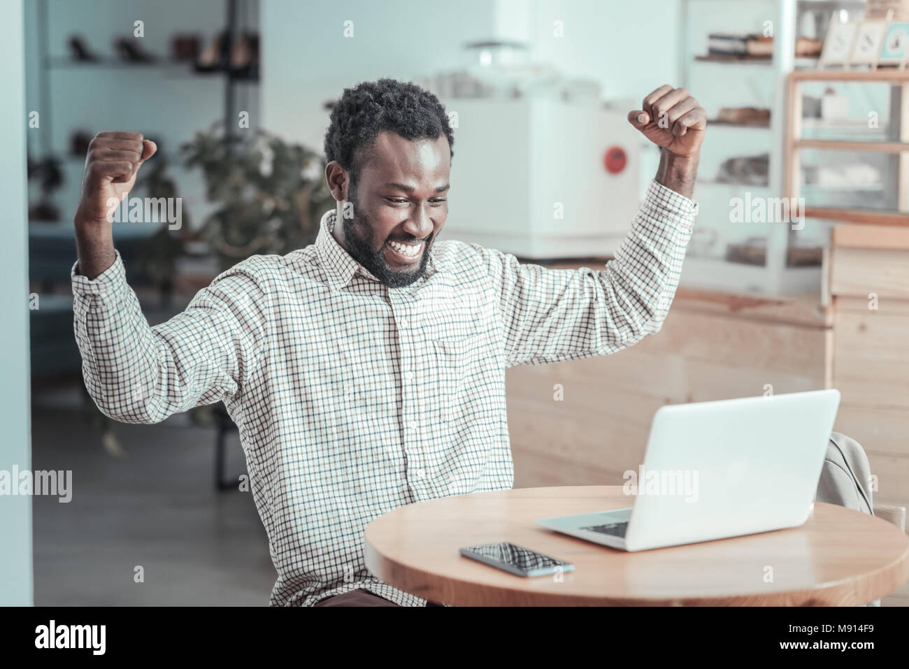 Success cafeteria hi-res stock photography and images - Alamy
