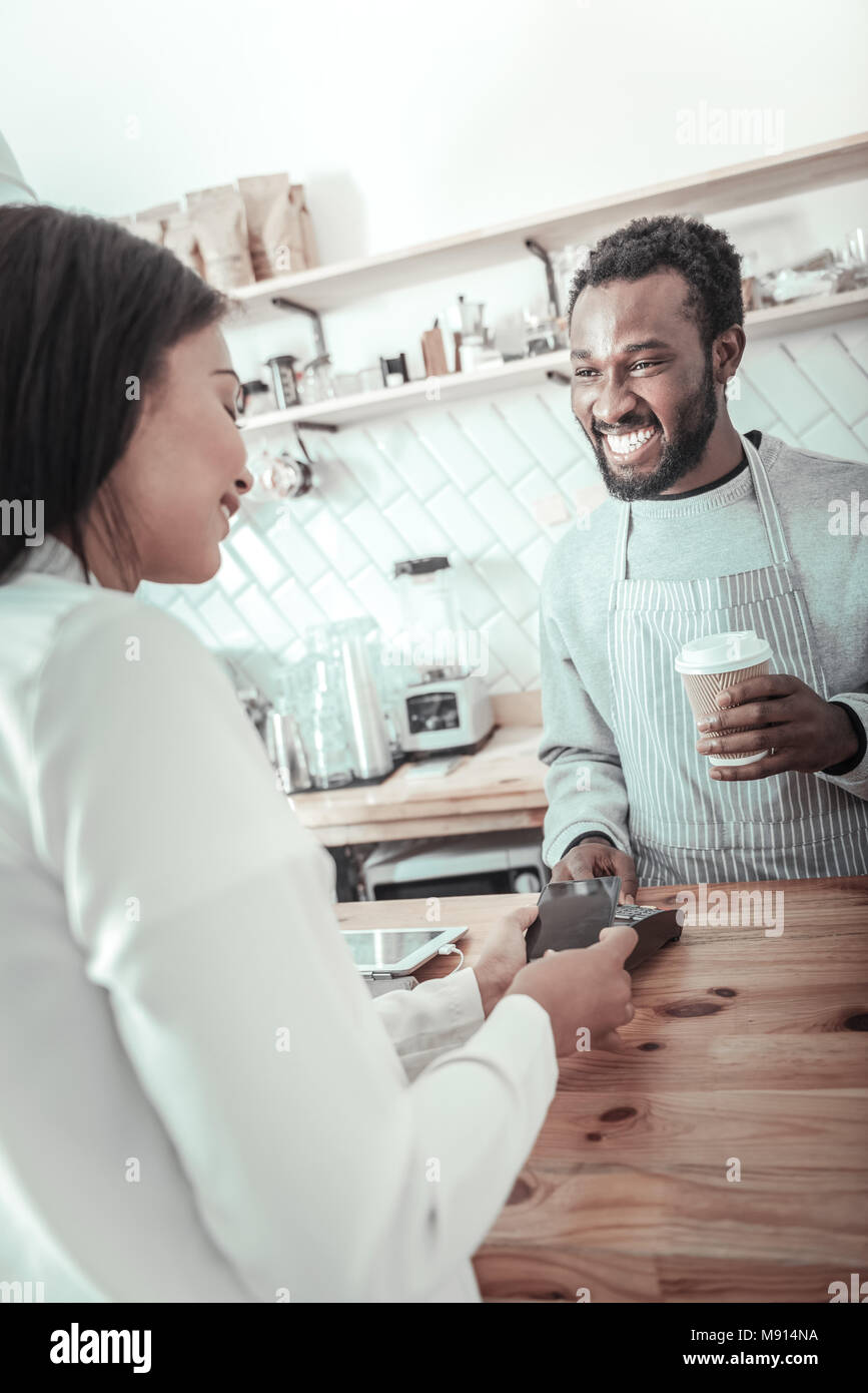 Customer service counter hi-res stock photography and images - Alamy