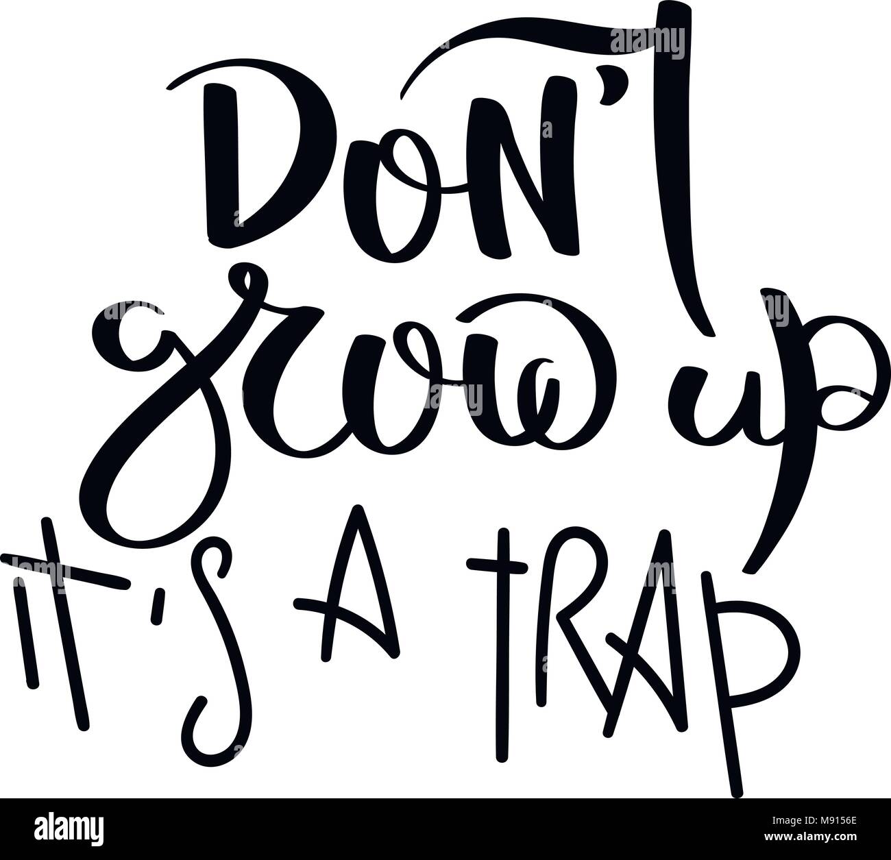 Font trap hi-res stock photography and images - Alamy