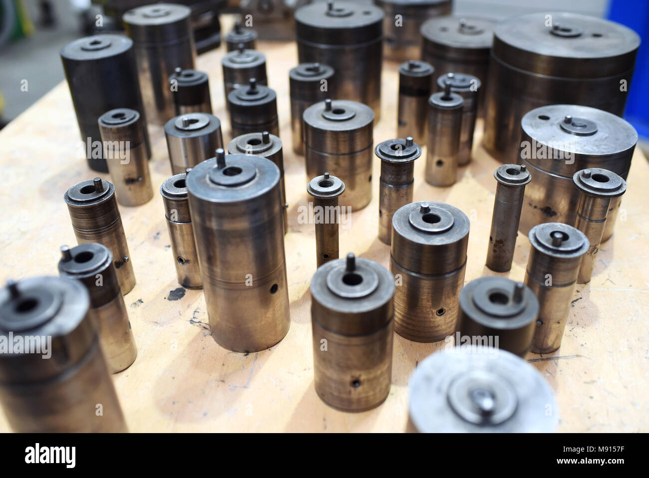Metal spindles hi-res stock photography and images - Alamy