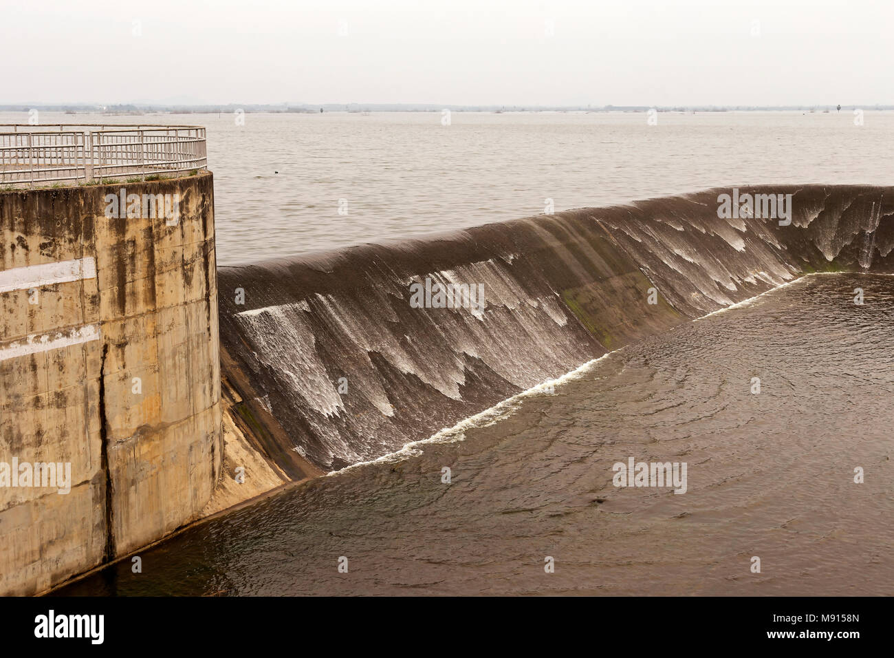Overflow dams in rural areas of Thailand Stock Photo - Alamy