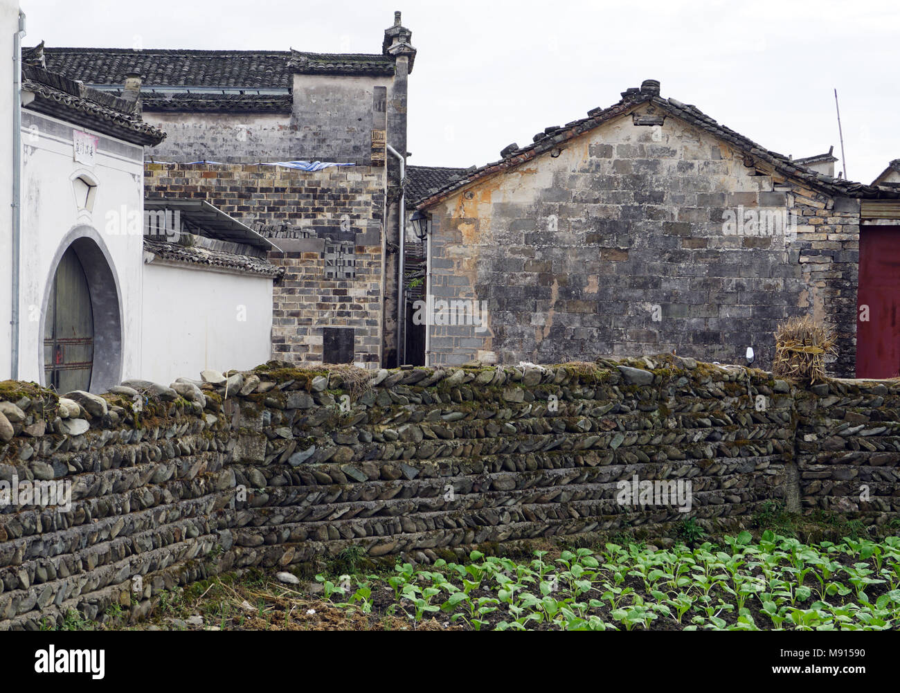 Traditional chinese village and unesco world heritage hongcun in anhui ...