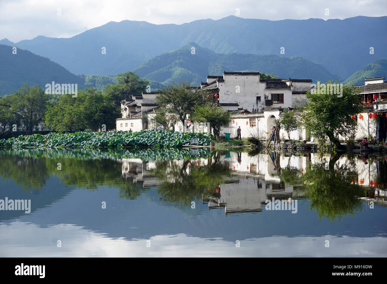 Traditional chinese village and unesco world heritage hongcun in anhui ...