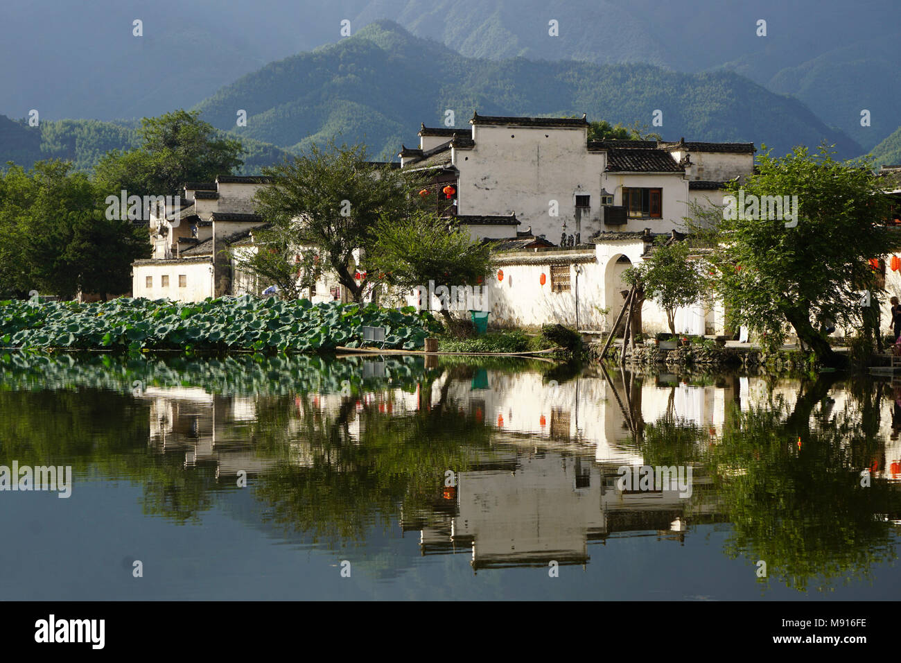 Traditional chinese village and unesco world heritage hongcun in anhui ...