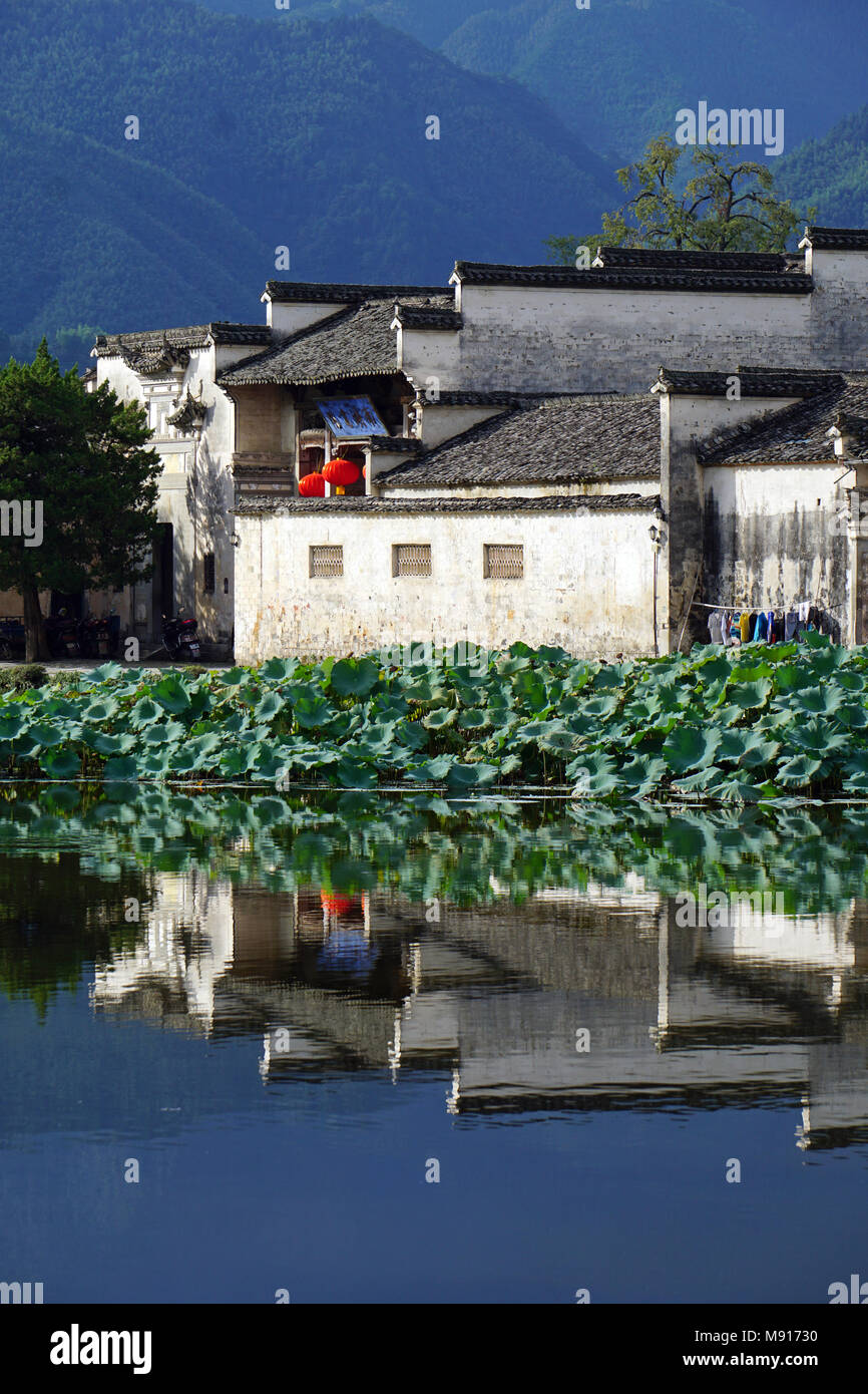 Traditional chinese village and unesco world heritage hongcun in anhui ...