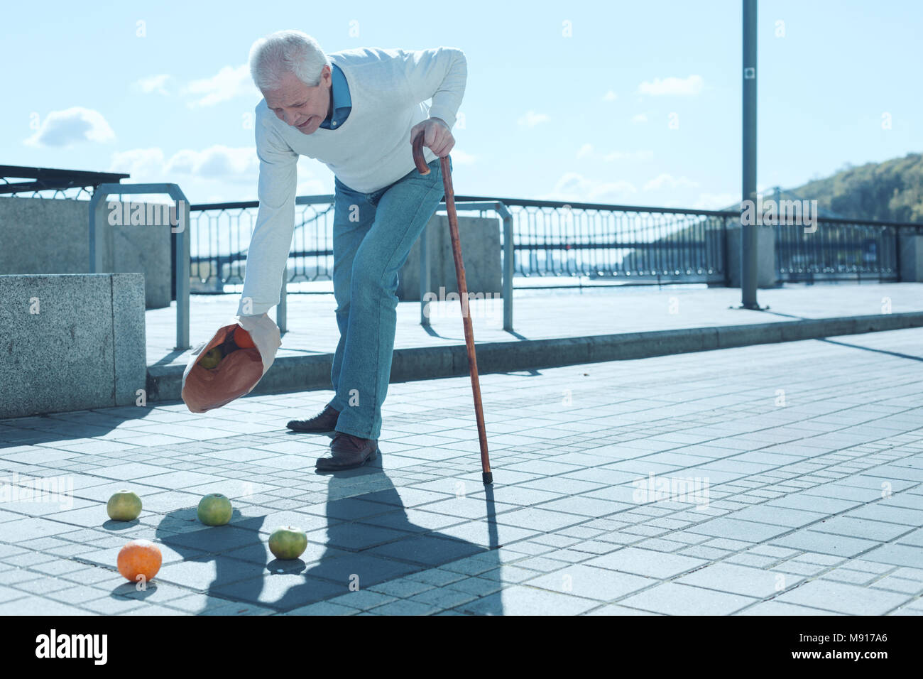 Falling down senior hi-res stock photography and images - Alamy